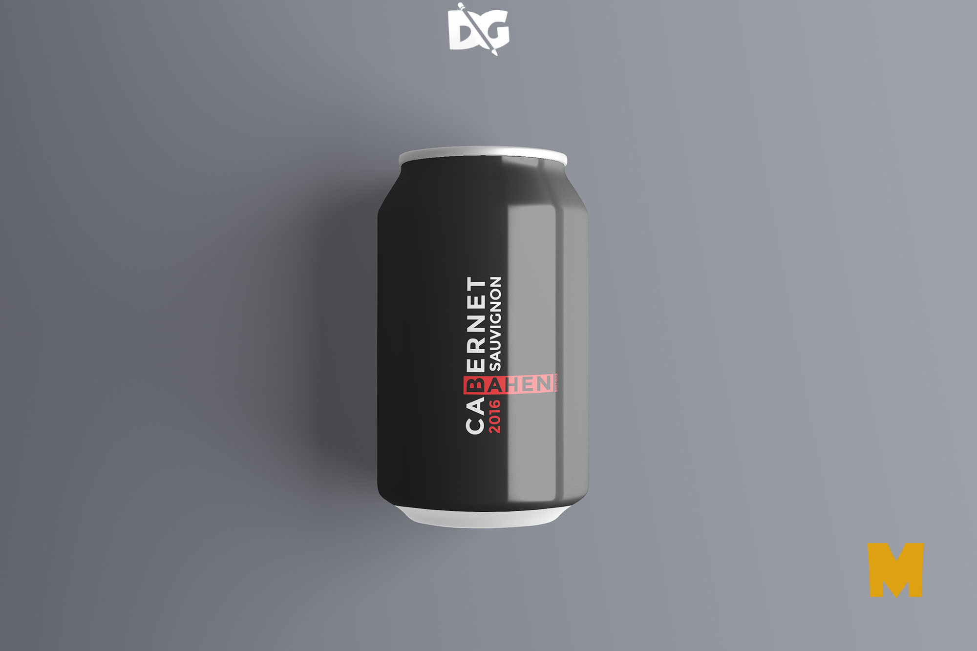 Free Download Soda Can Mockup