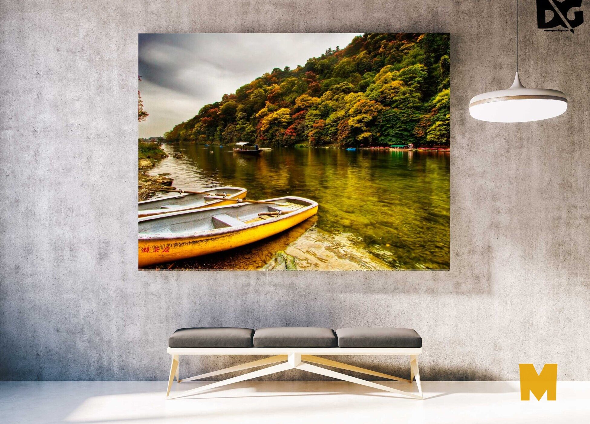 Free Clean Rectangle Poster Mock-up