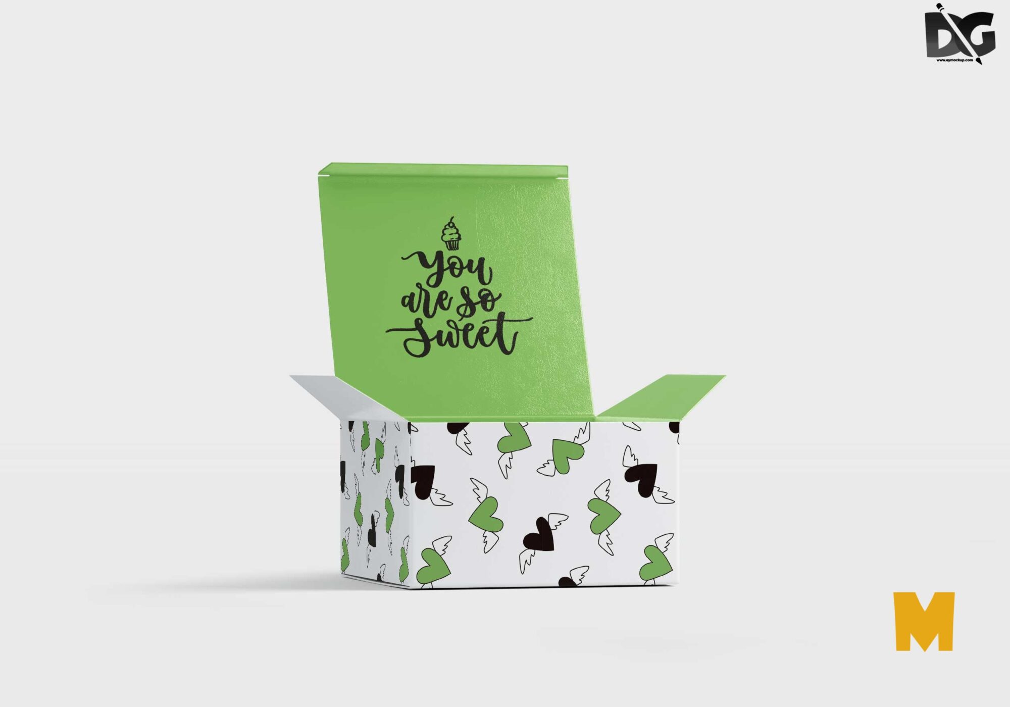 Free Open Box Packaging Mockup Download
