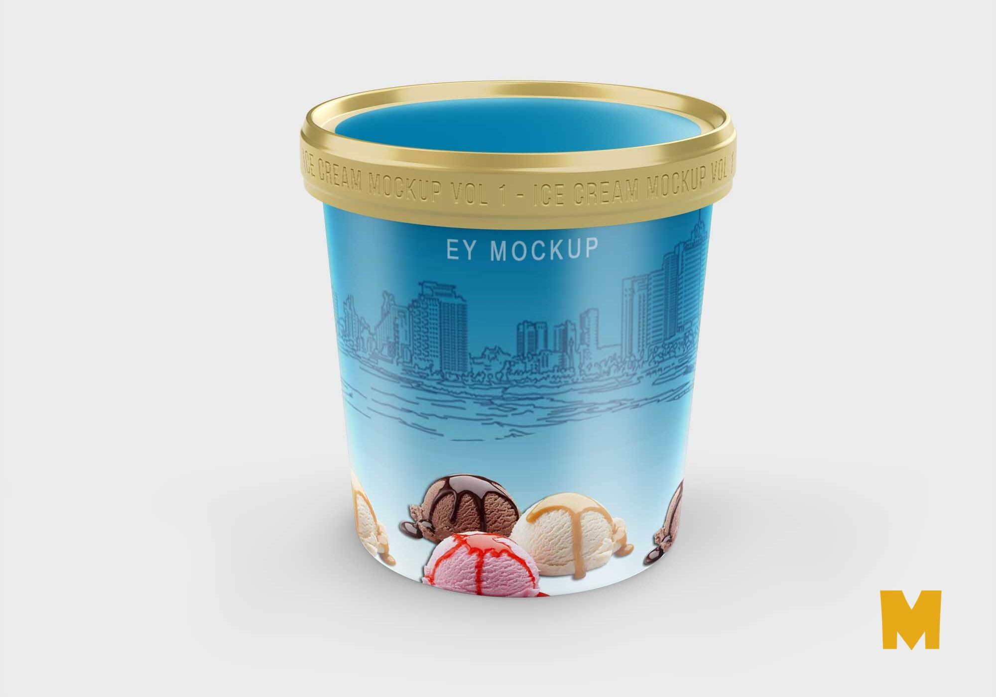 Best Free Ice Cream Mockup | Photoshop Tutorial