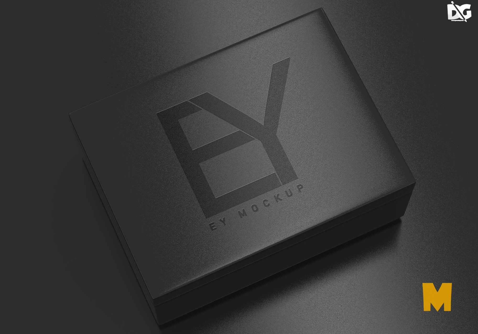 3D Box Design Mockup