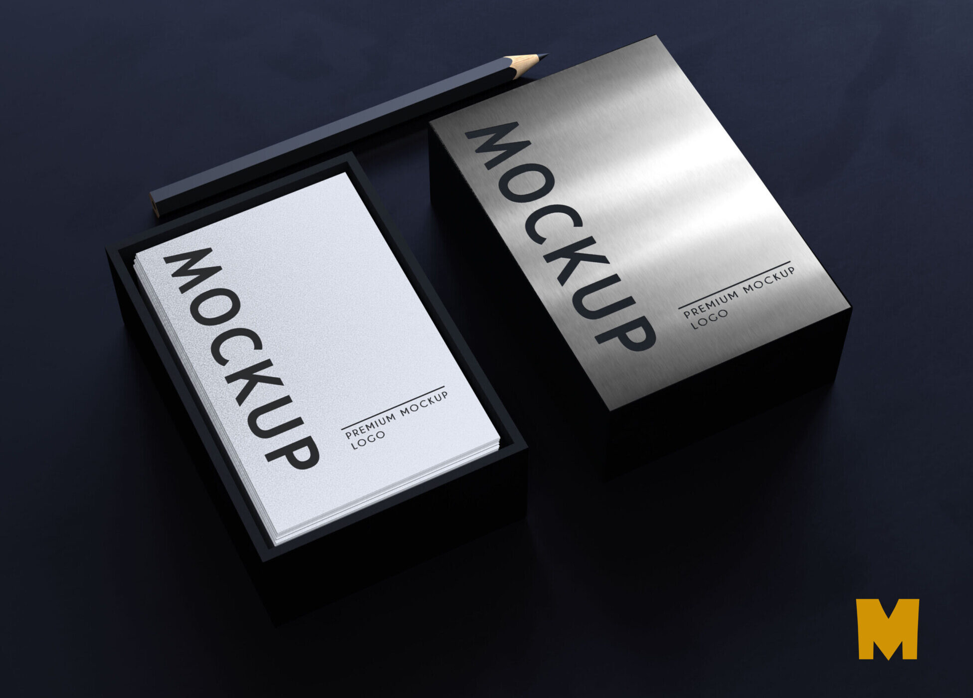 Business Card Presentation Mockup