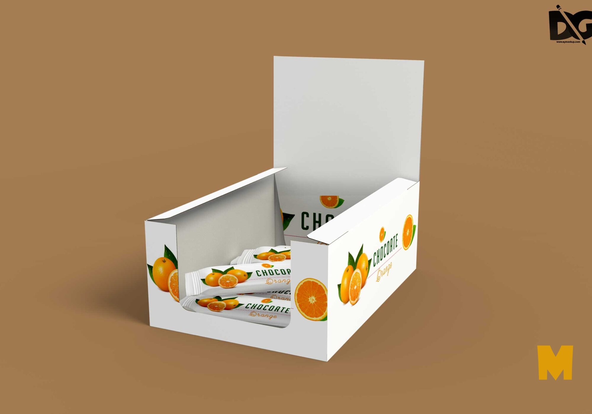 Free Shelf Box Mockup Download