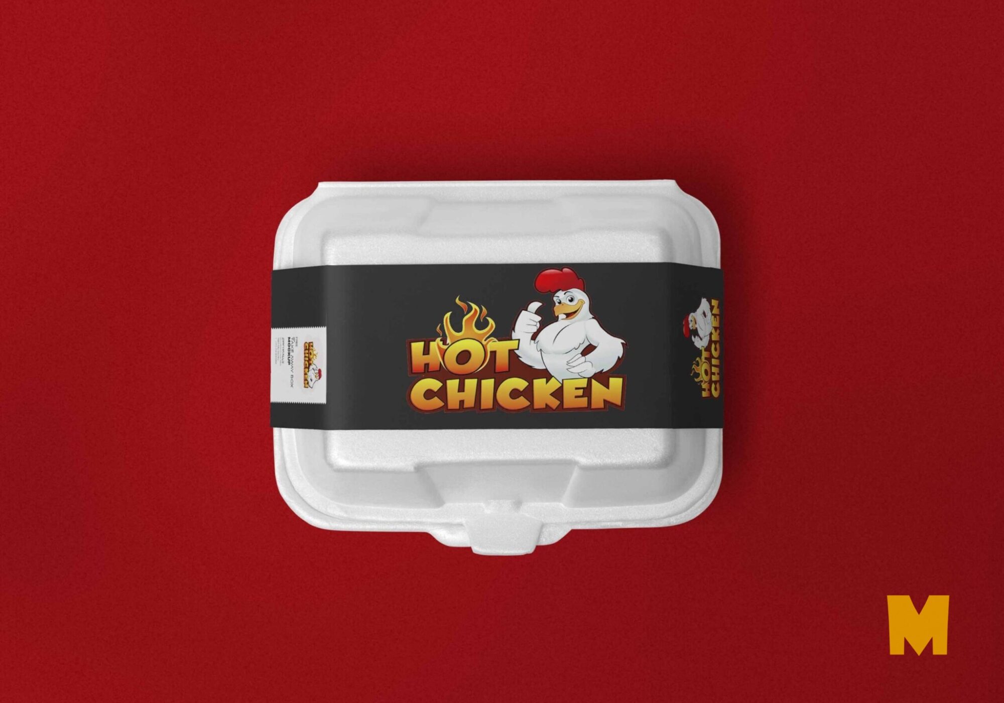 Butter Chicken Packaging Mockup Download