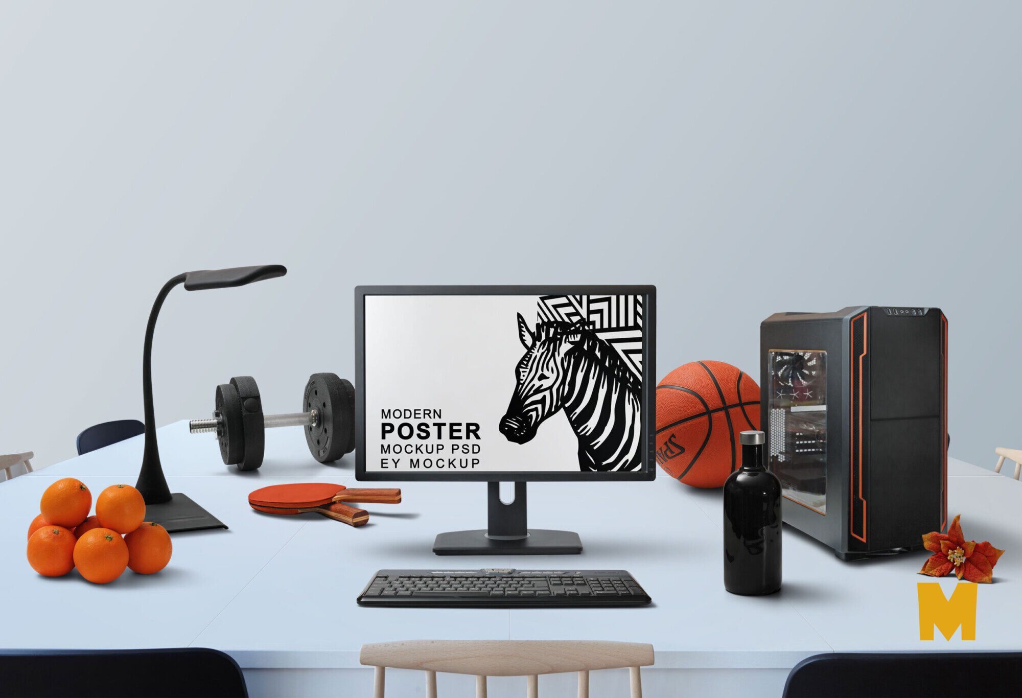 Computer Screen Mockup