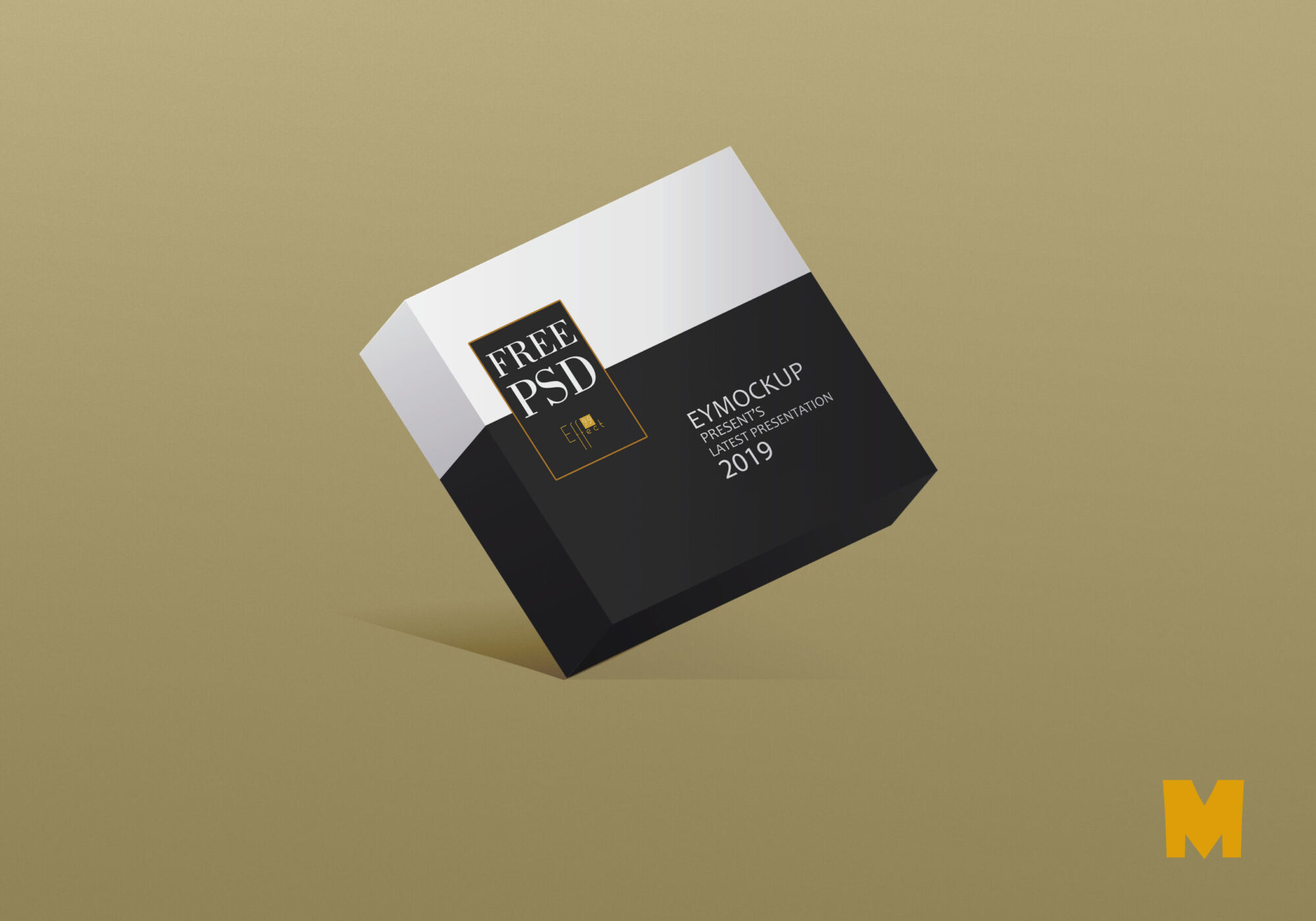 Free Packaging Box Design Mockup