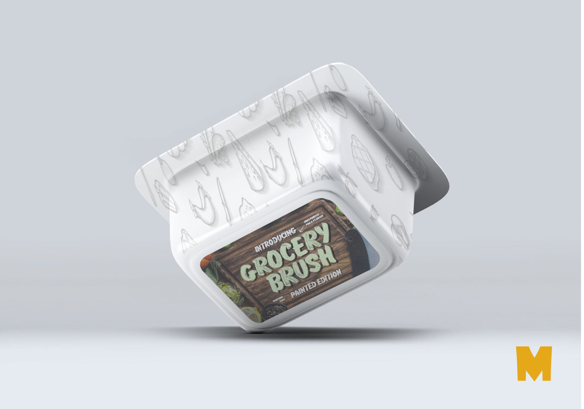 Free Chicken Packaging Mockup Download