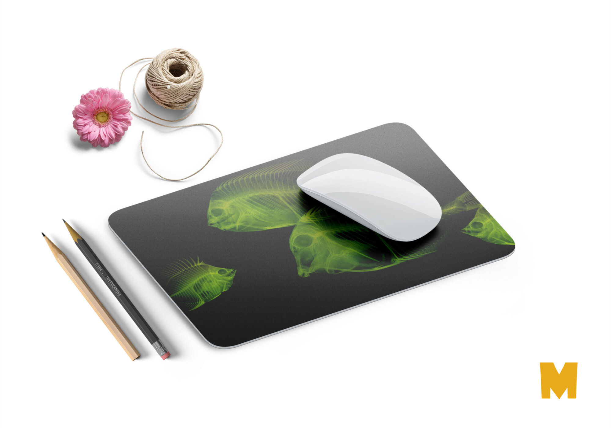 Downloadable Mouse Pad Mockup Template