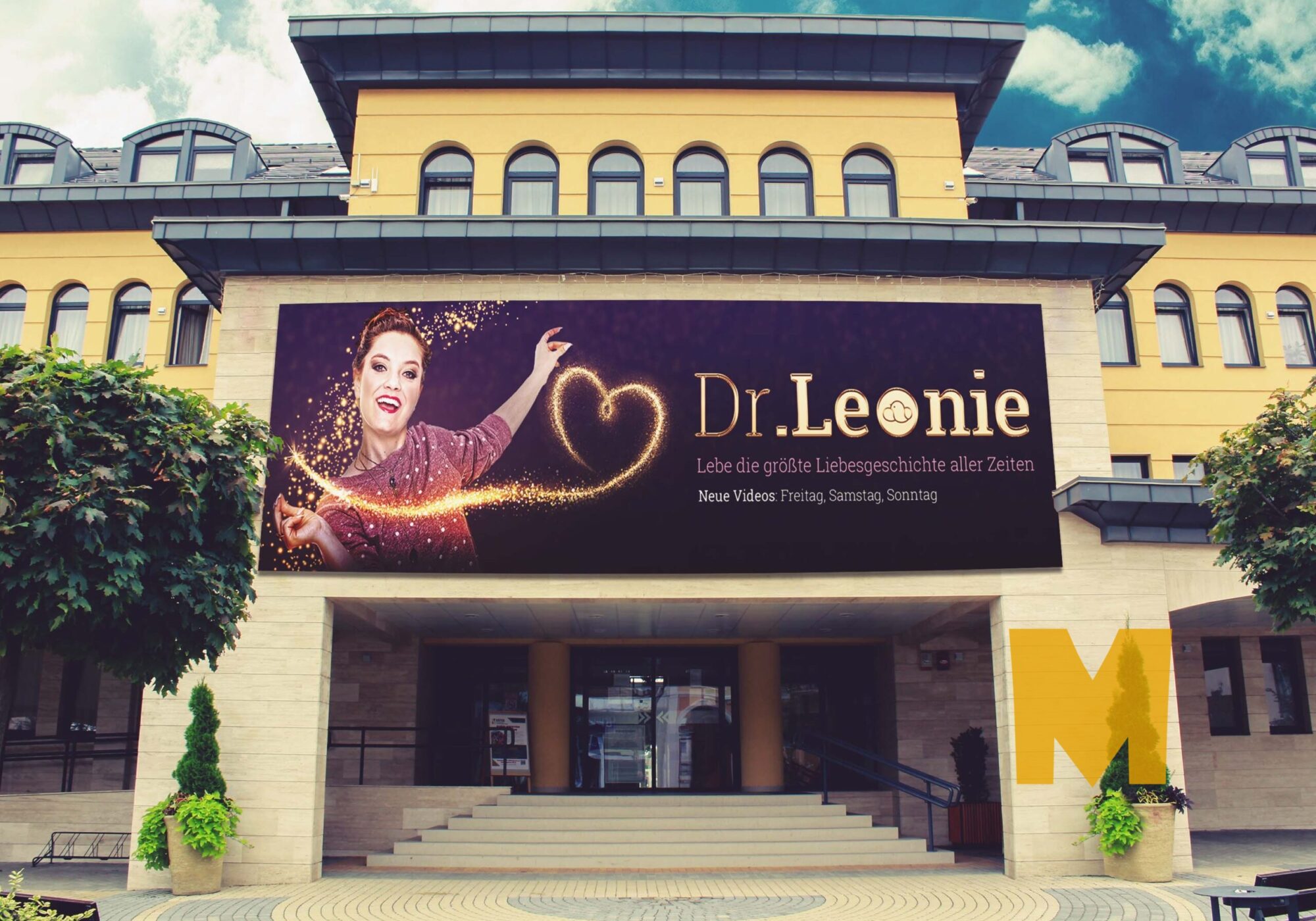 Shopping Mall Banner Mockup