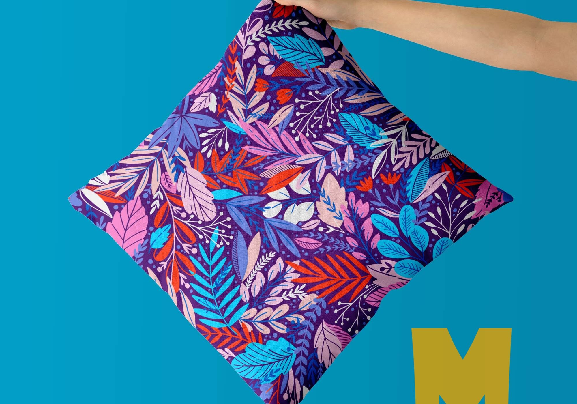 Free Premium Cushion Design Mockup