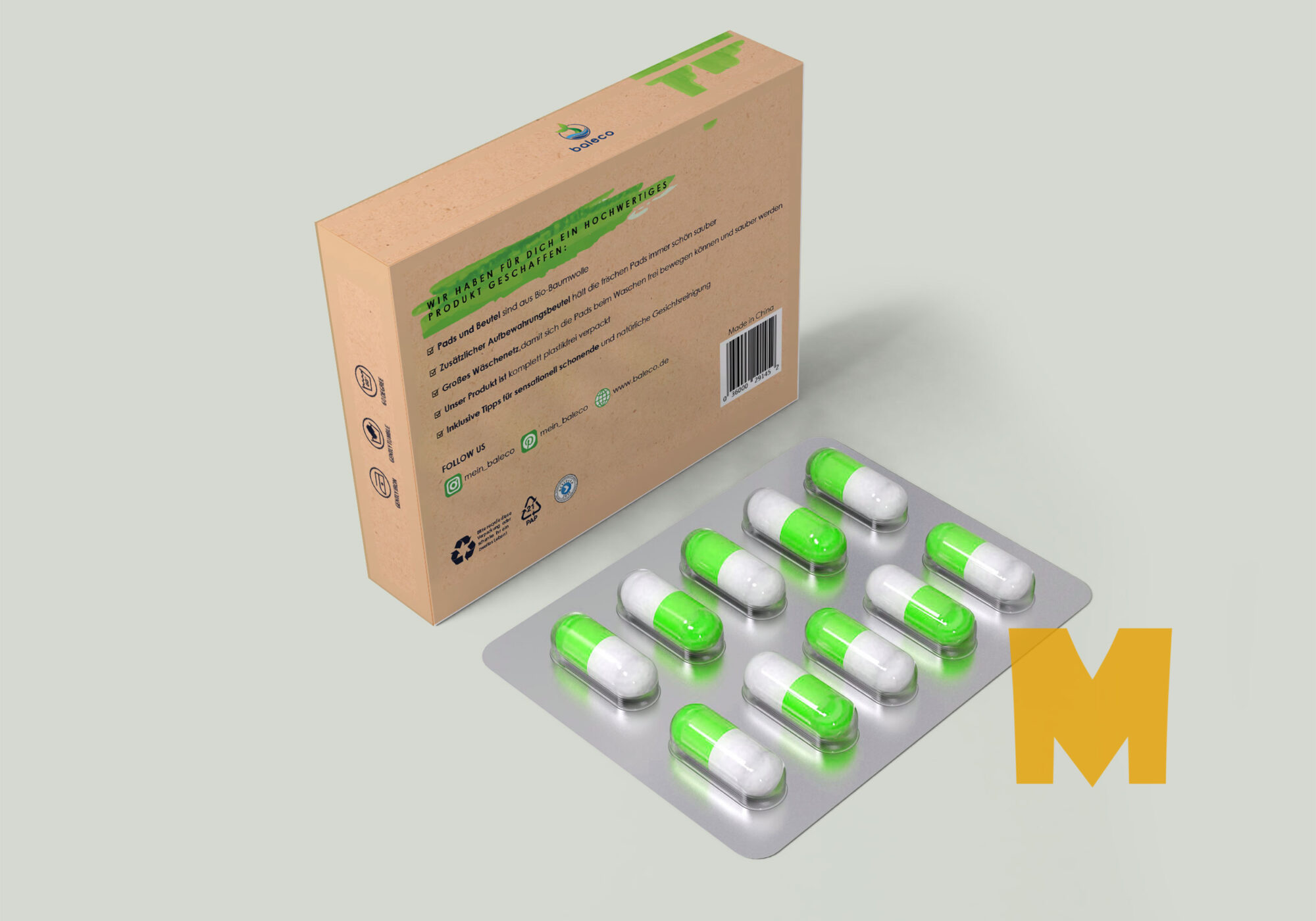 Free Medicine Box Mockup Download