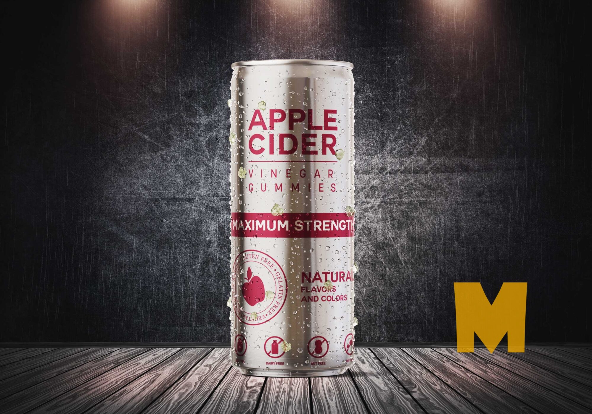 Downloadable Apple Cider Mockup Free