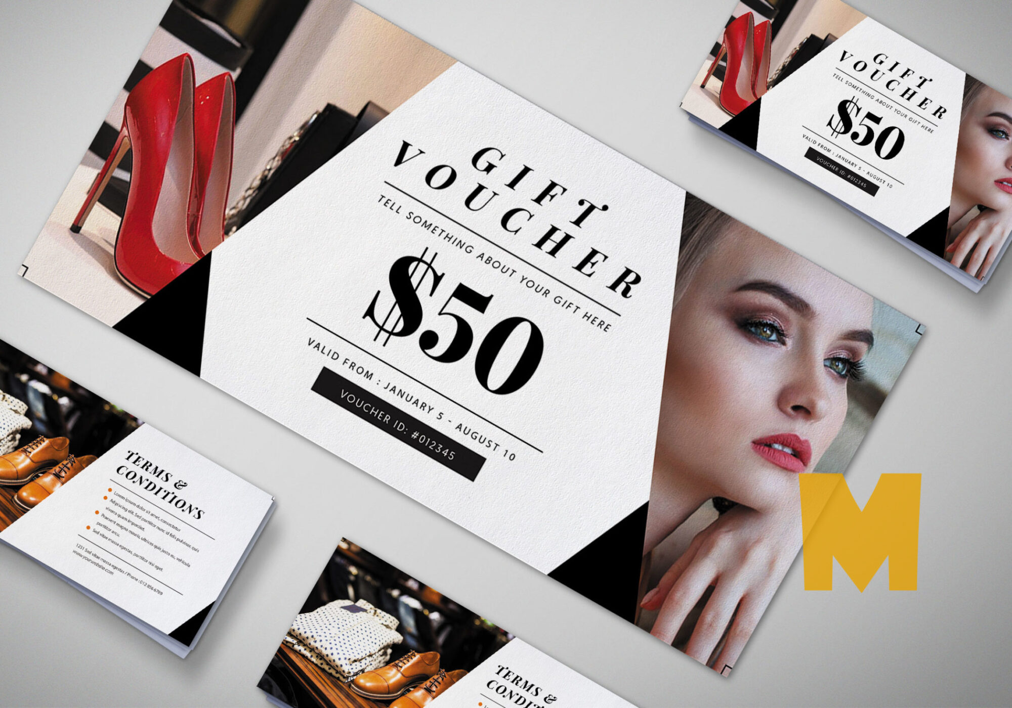 Free Modern Gift Voucher Template Free Modern Gift Voucher Template