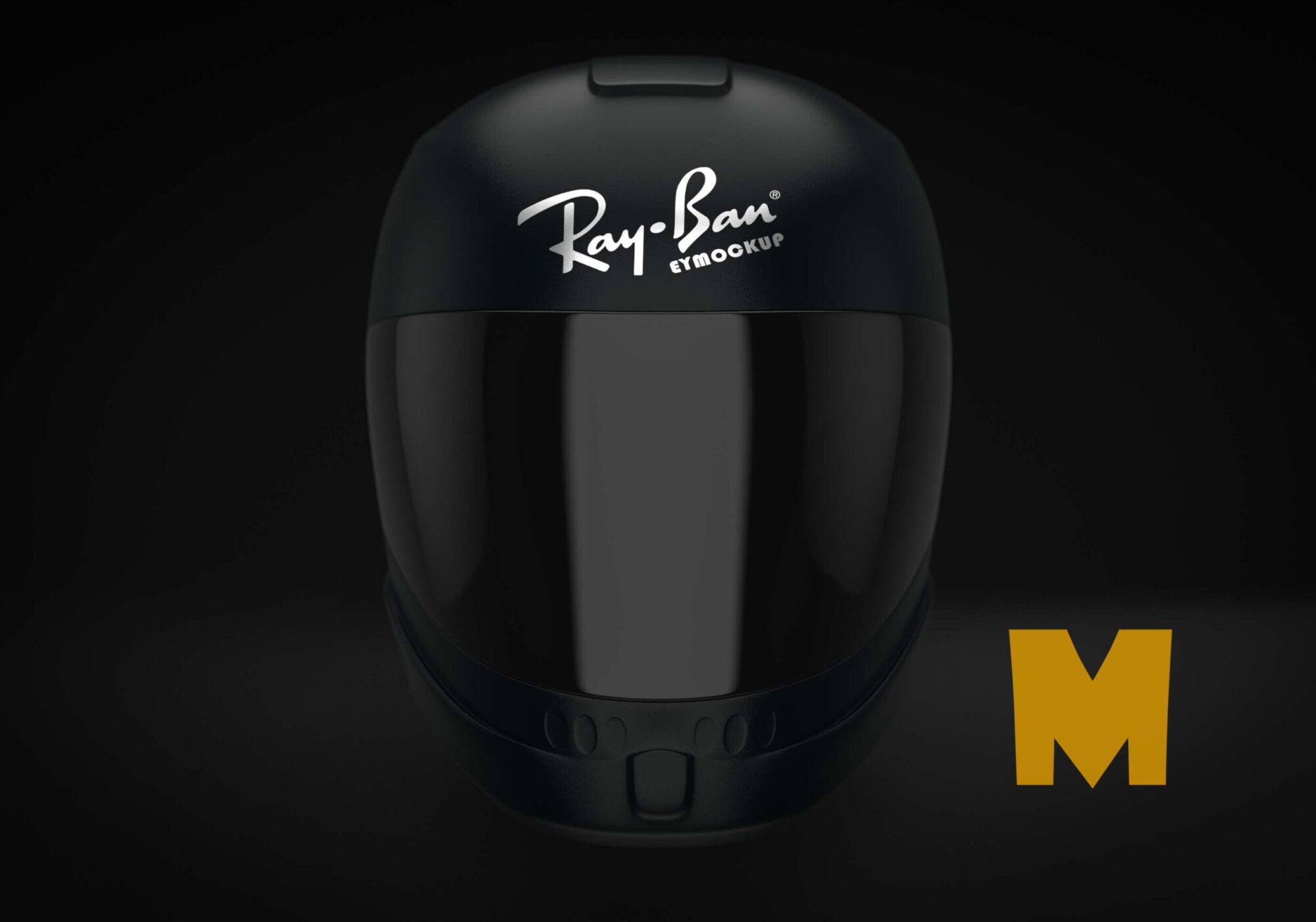 Free Simple Construction Helmet Mockup