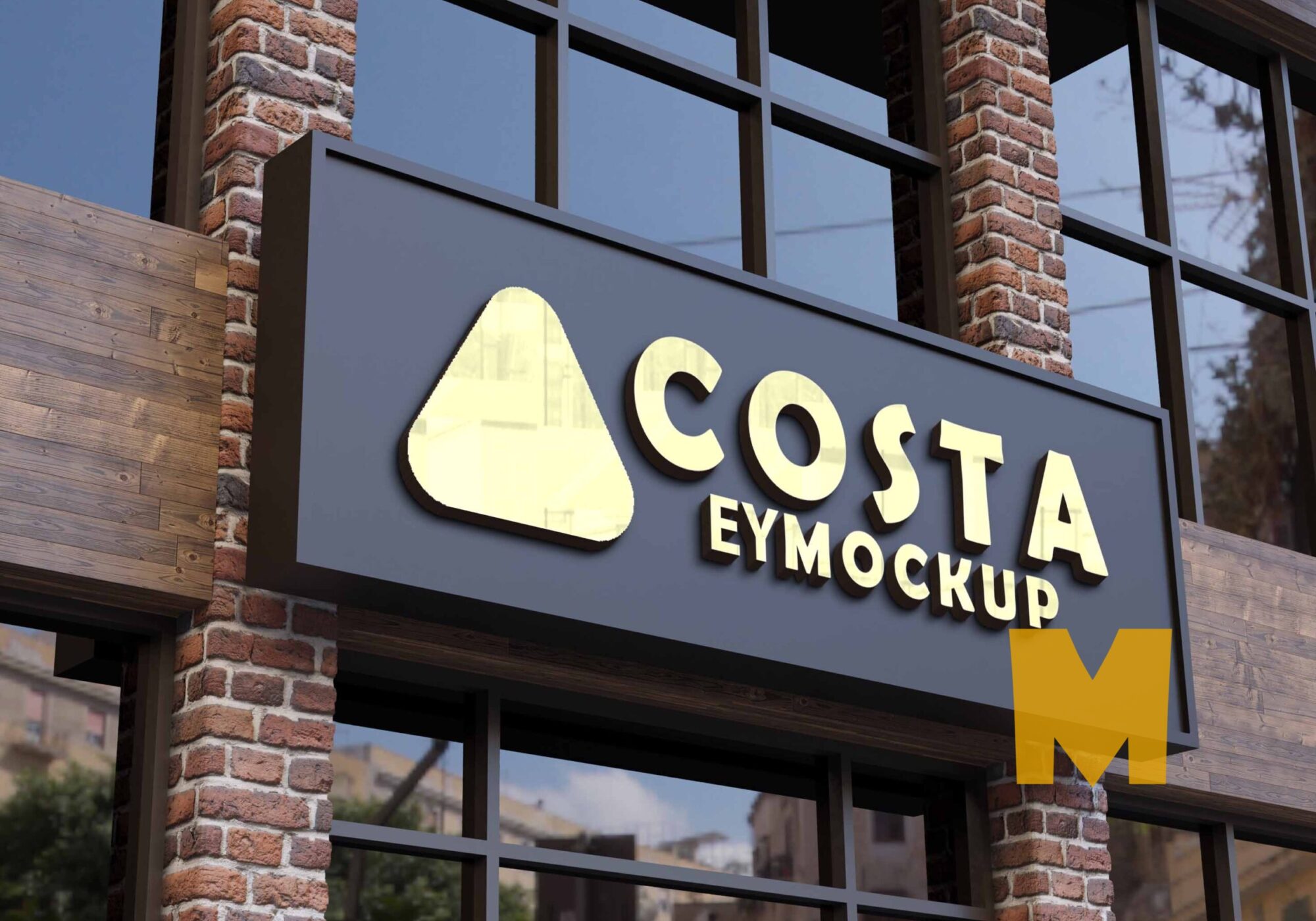 Download Free Storefront Mockup Template