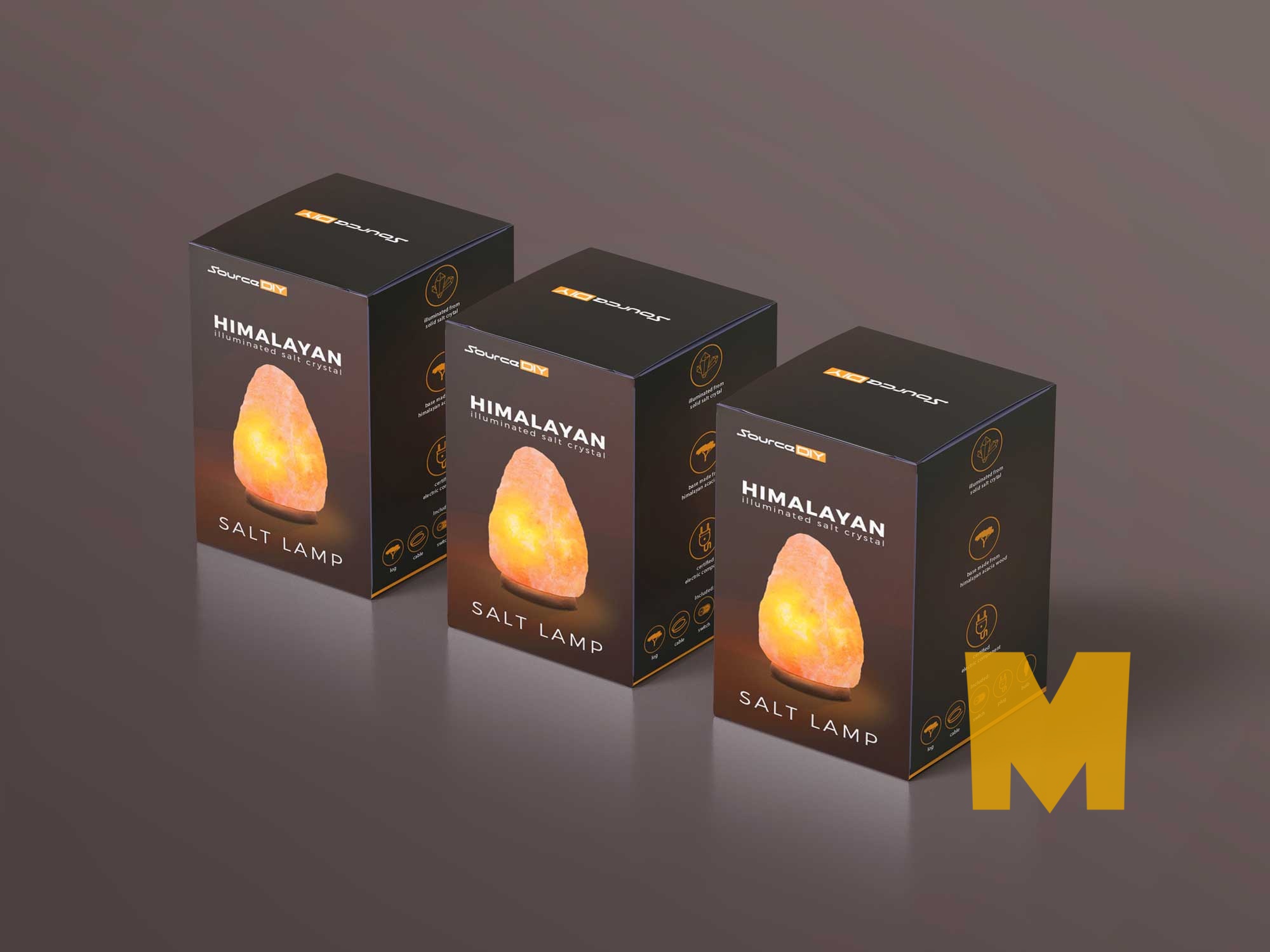 Downloadable Salt Packaging Mockup