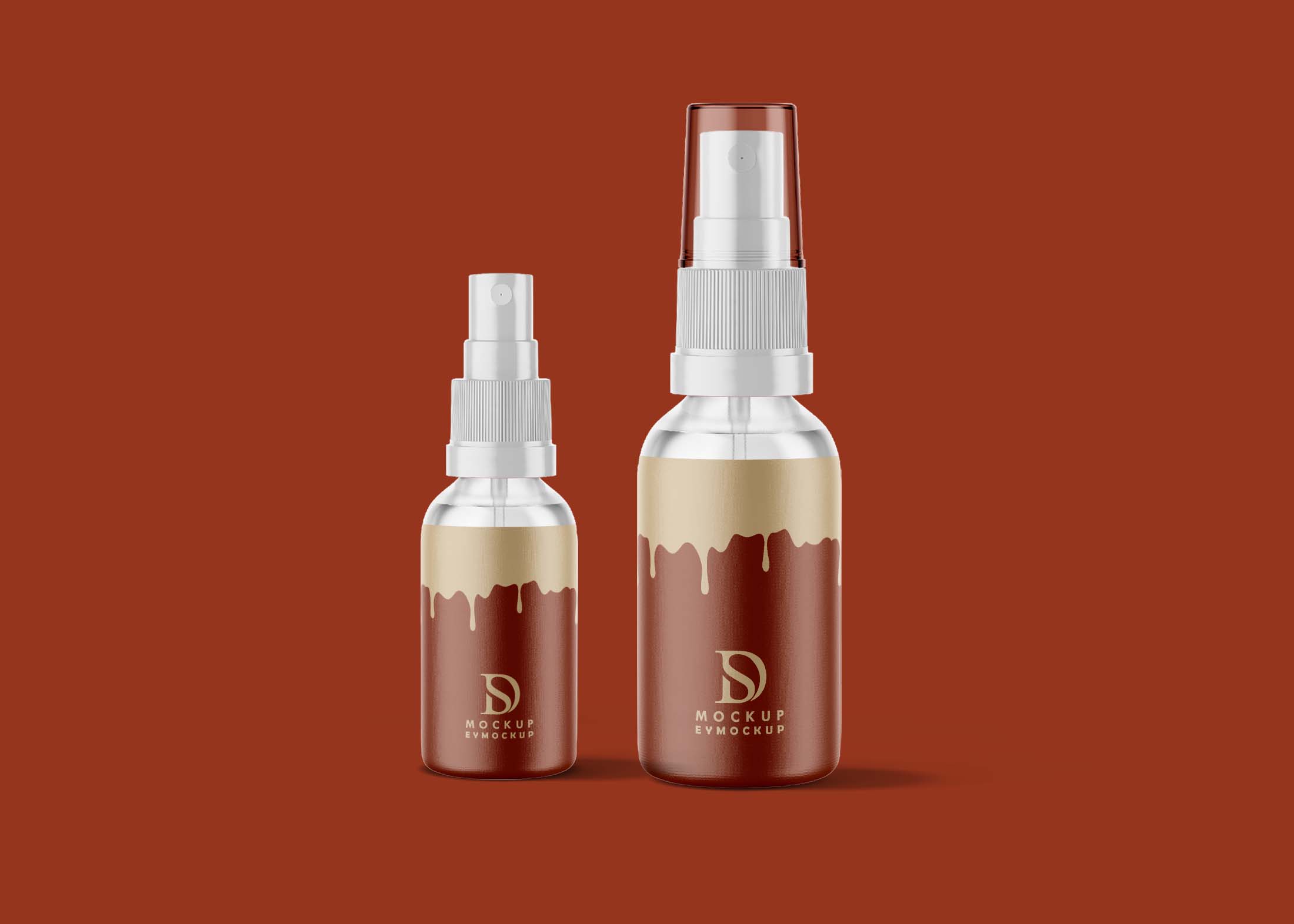 Download Free Colon Spray Bottle Mockup