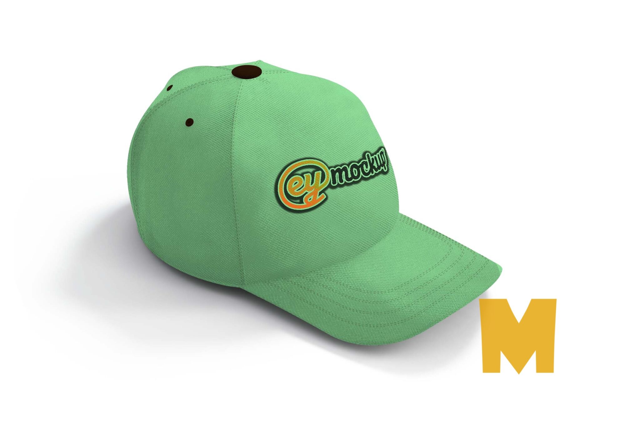 Free PSD Design Cap Mockup