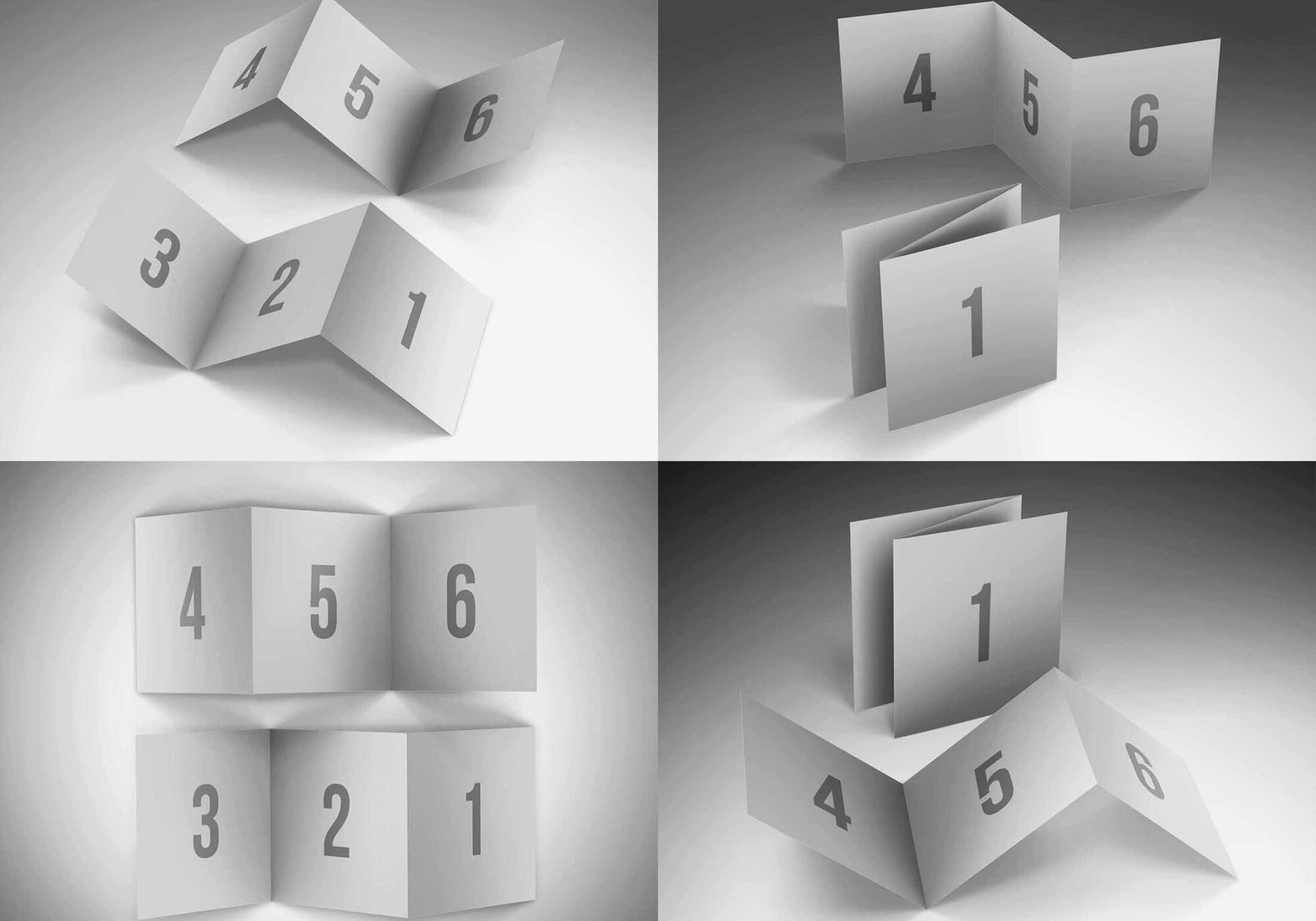 Download Free Z Fold Mockup Template