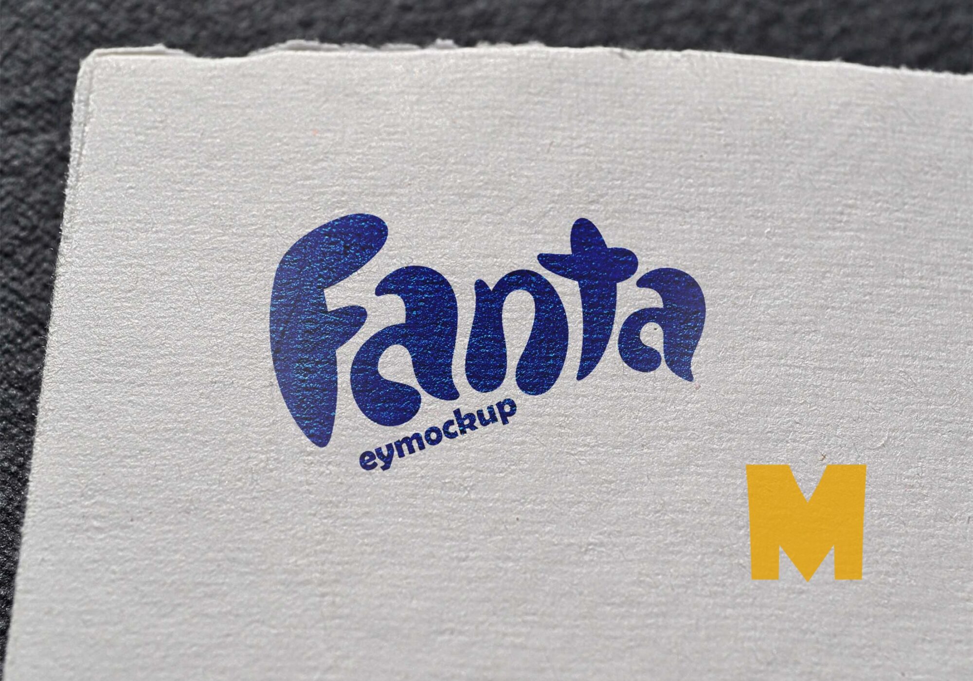 Free Natural Paper Logo Mockup