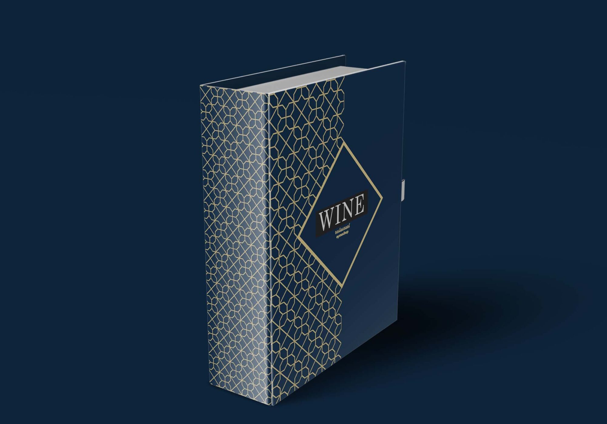 Free Thick Book Mockup