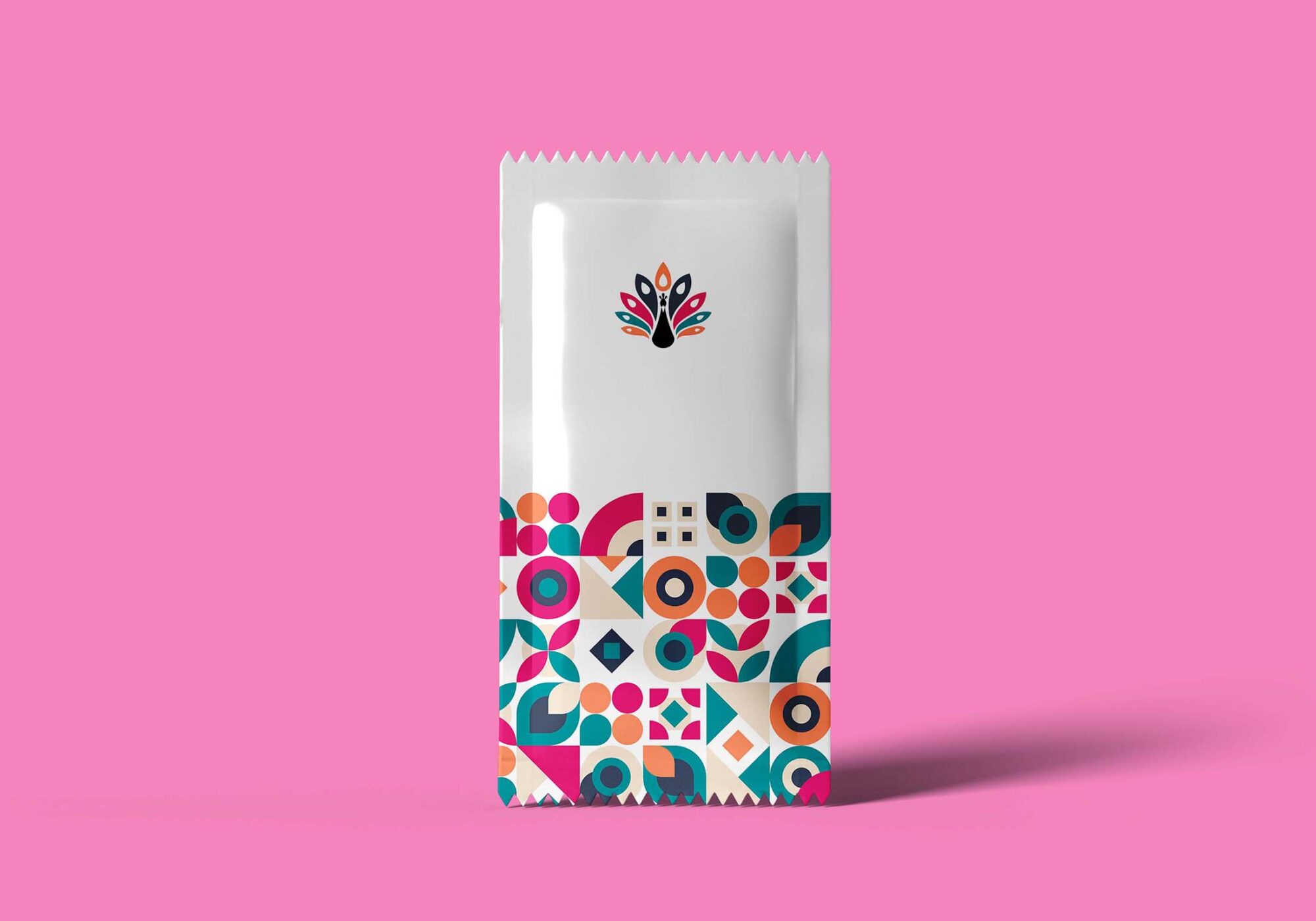 Free Long Sachet Mockup