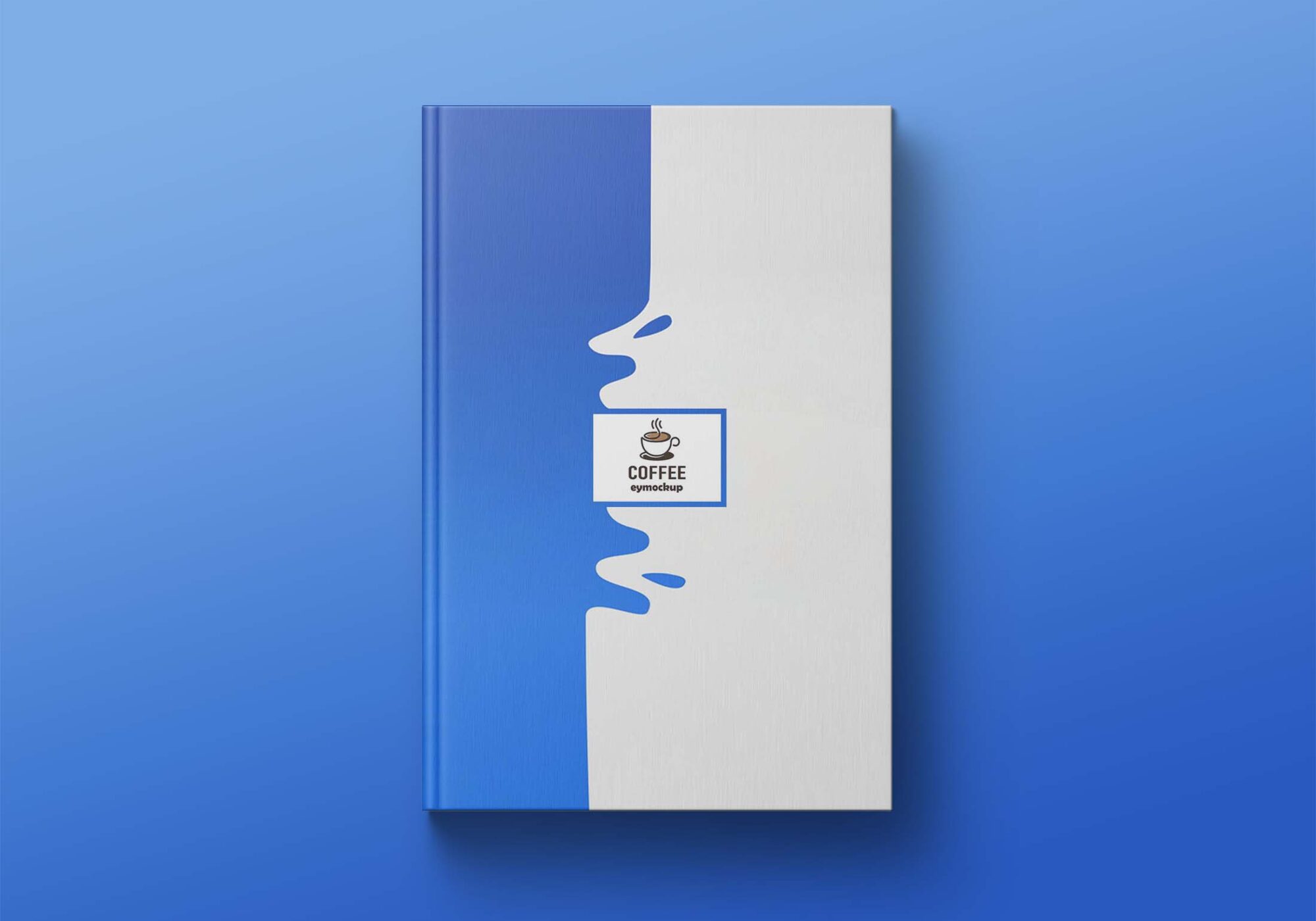 Free Simple Book Cover Mockup