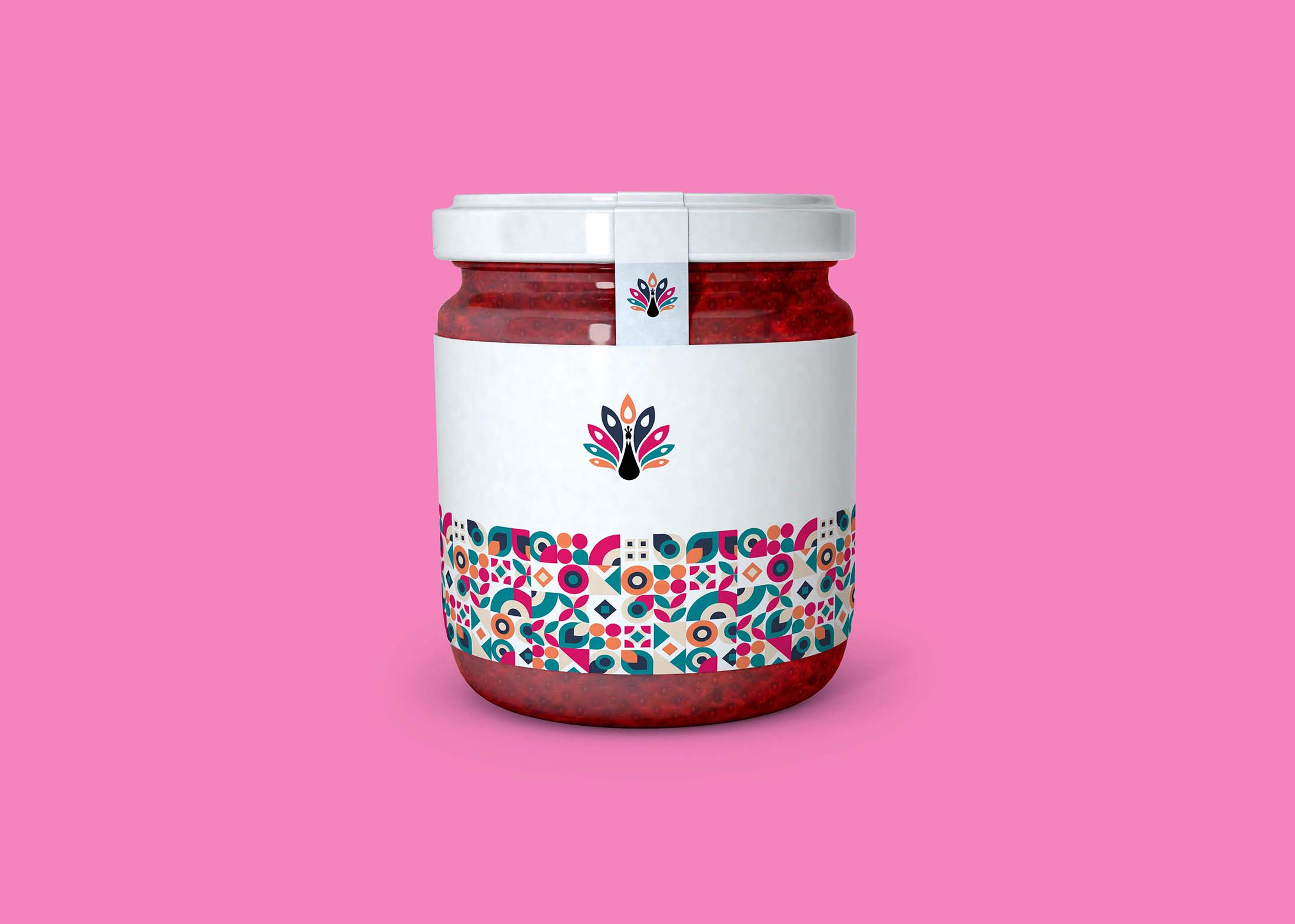 Free Pickle Jar Mockup