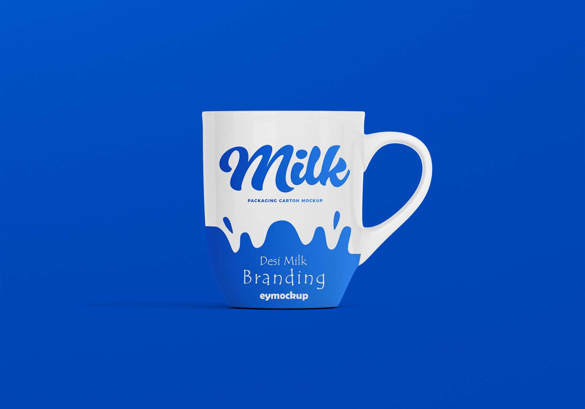 Free Milk Tea Cup Mockup
