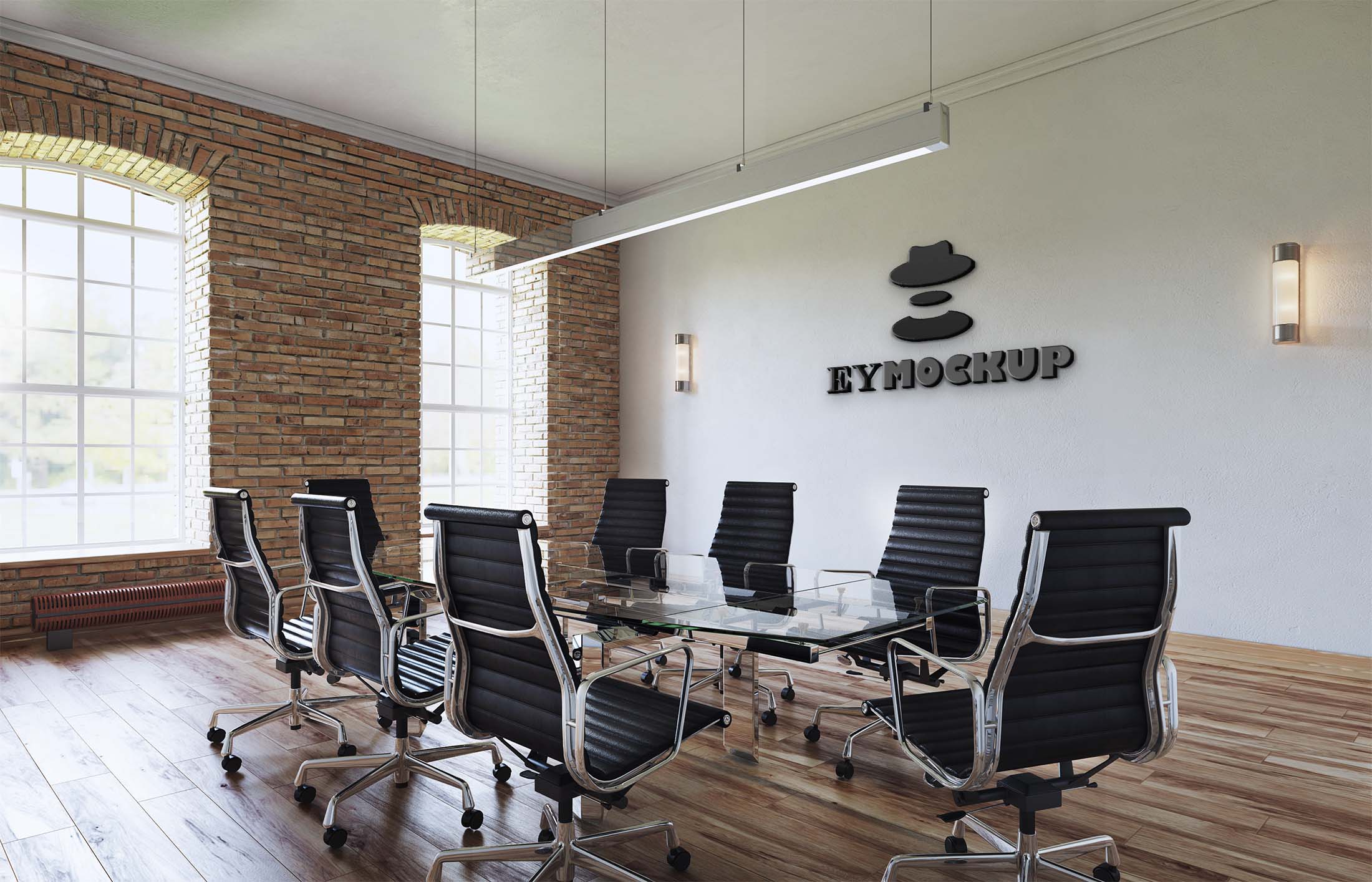 Business Meeting Room Mockup