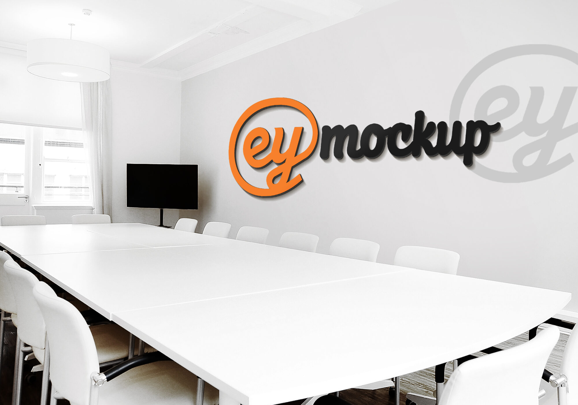 Meeting Room Logo Executive, Hall, Meeting Room, Online Conference,