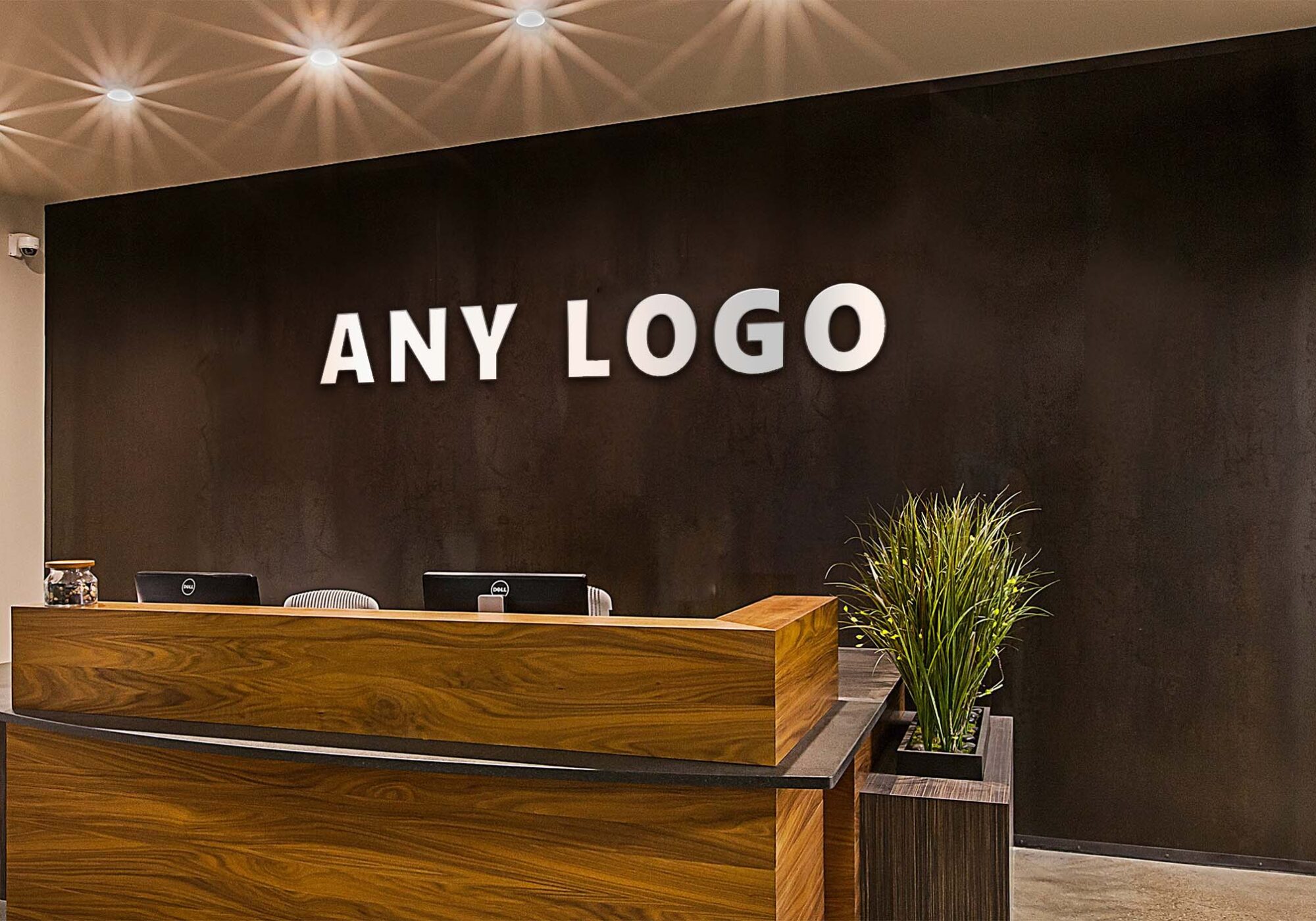 Reception Logo Mockup