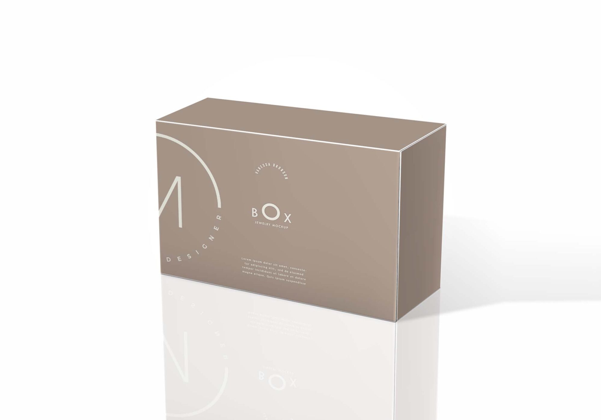 Free Shine Luxury Box Mockup