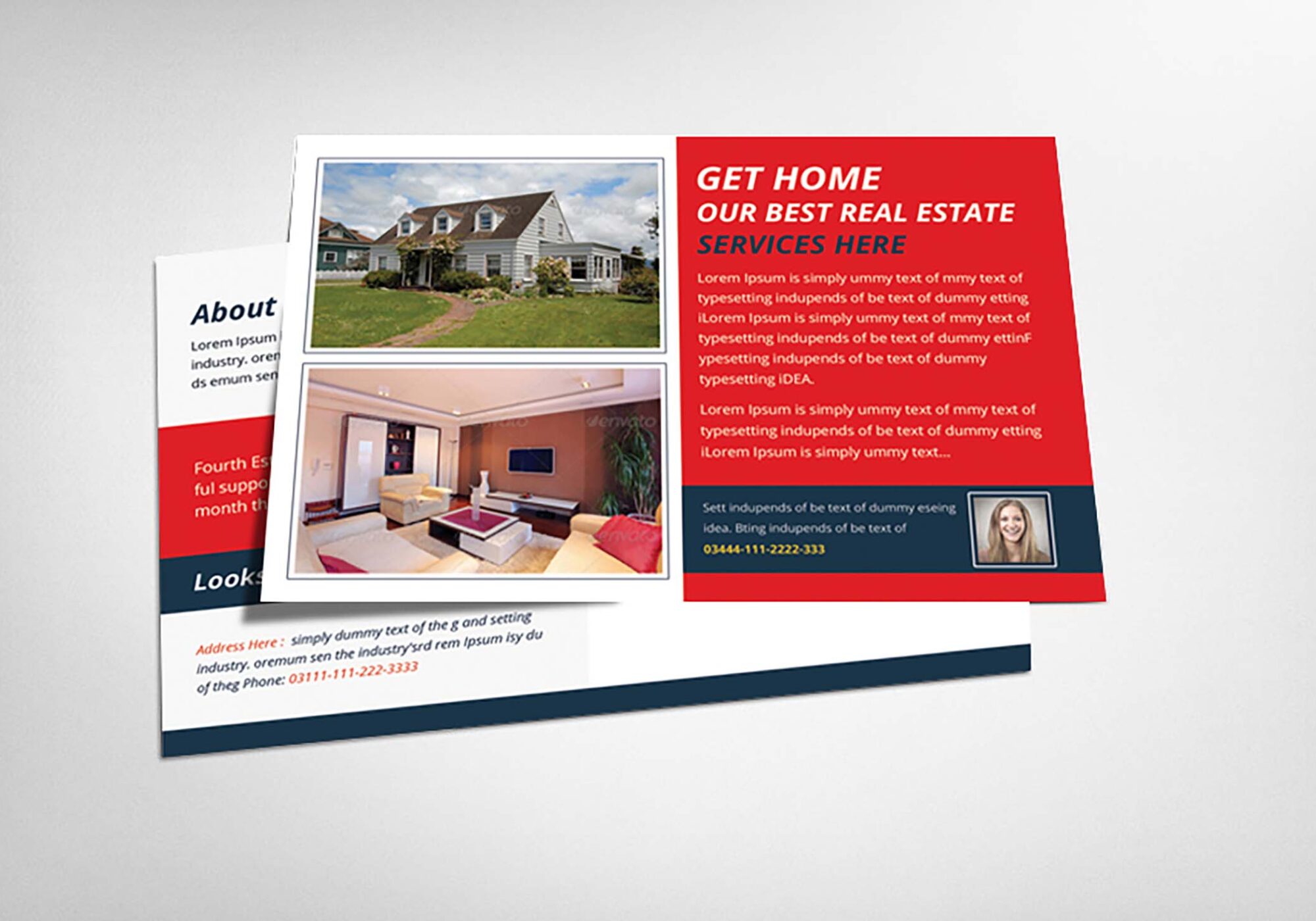 Free Beautiful Postcard Design