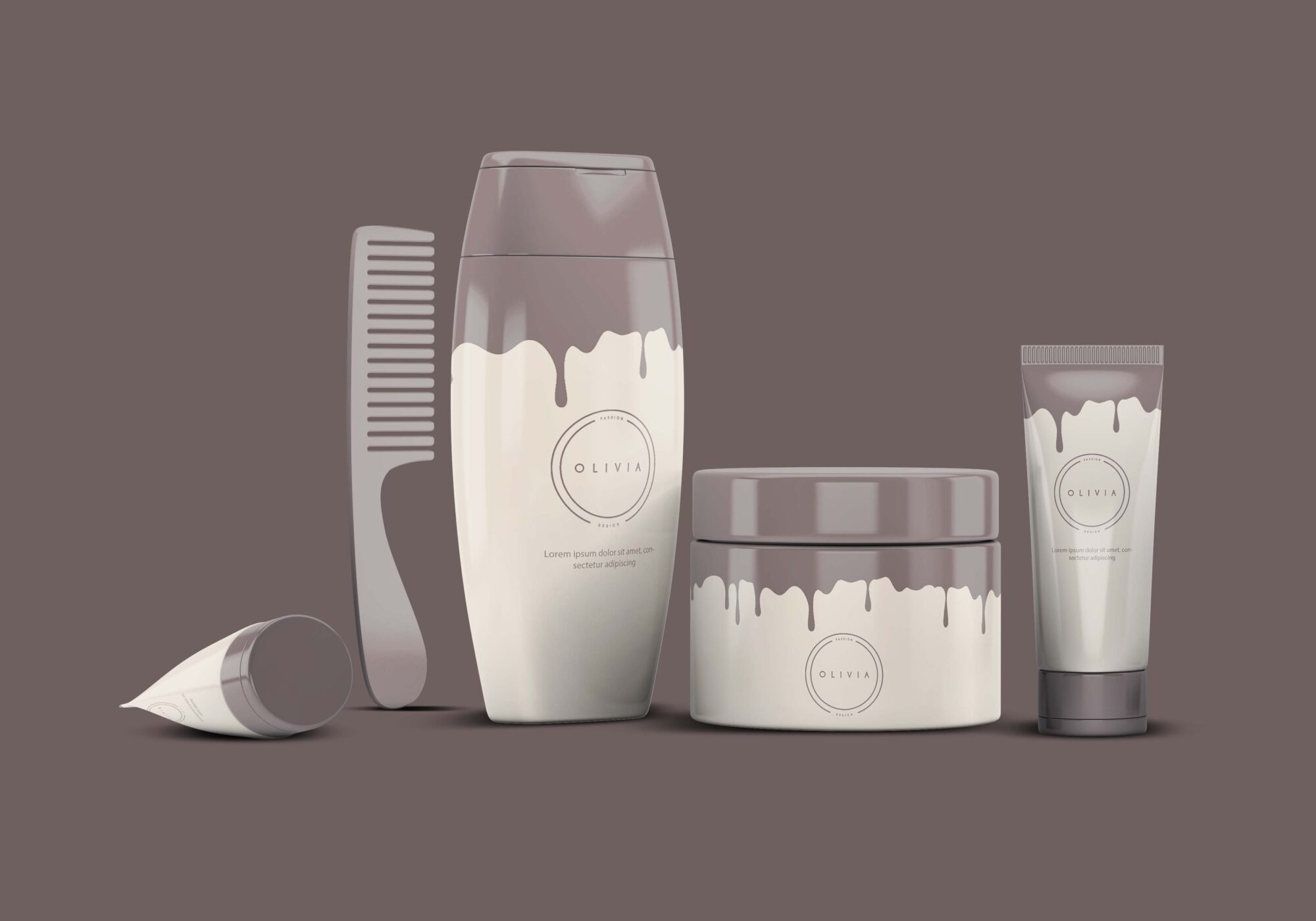 Free Beauty Product Mockup