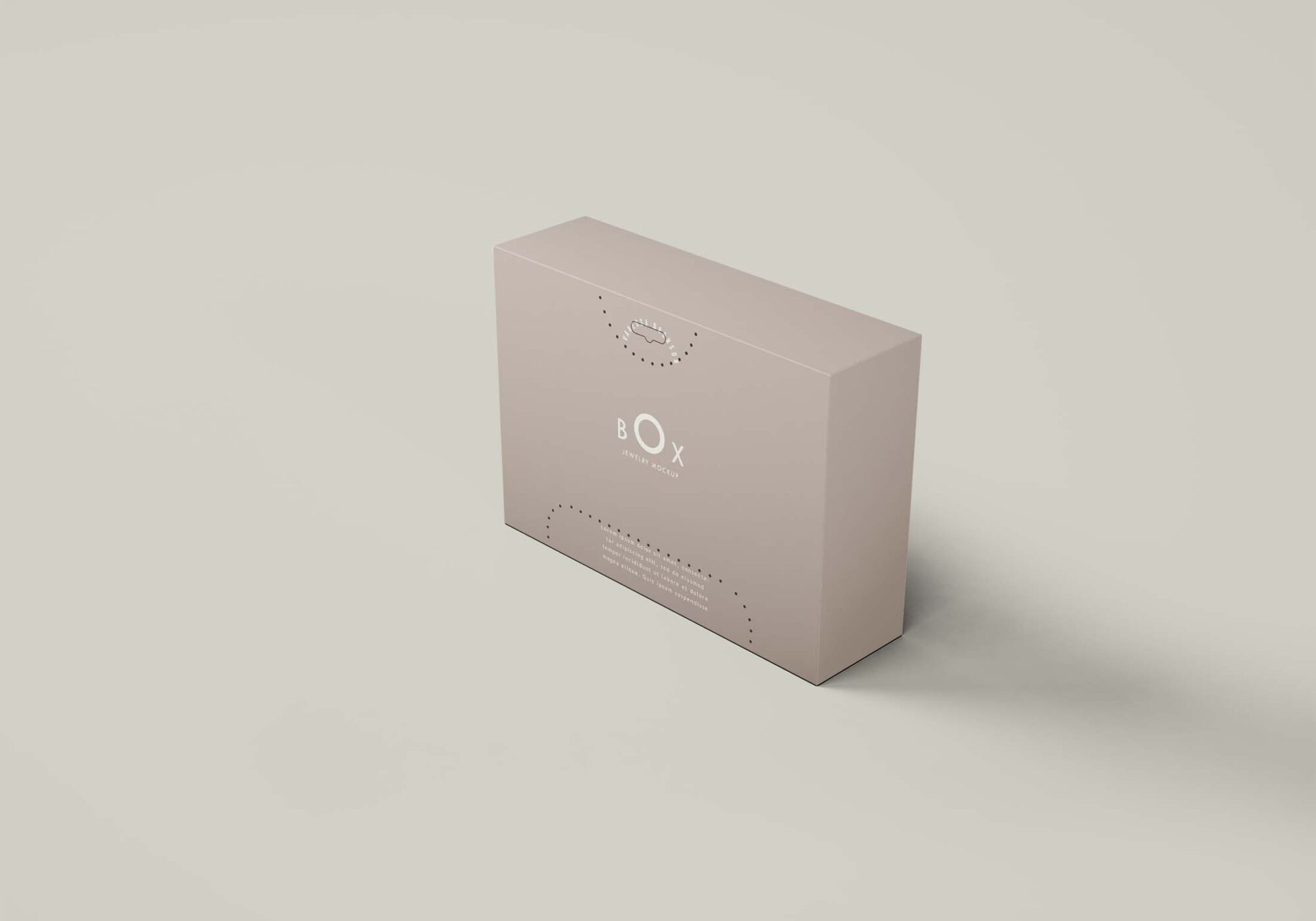 Free Luxury Packaging Box Mockup Template