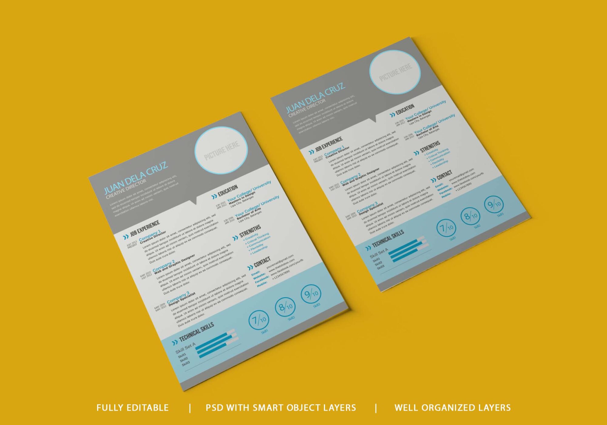 Free Creative Resume Design