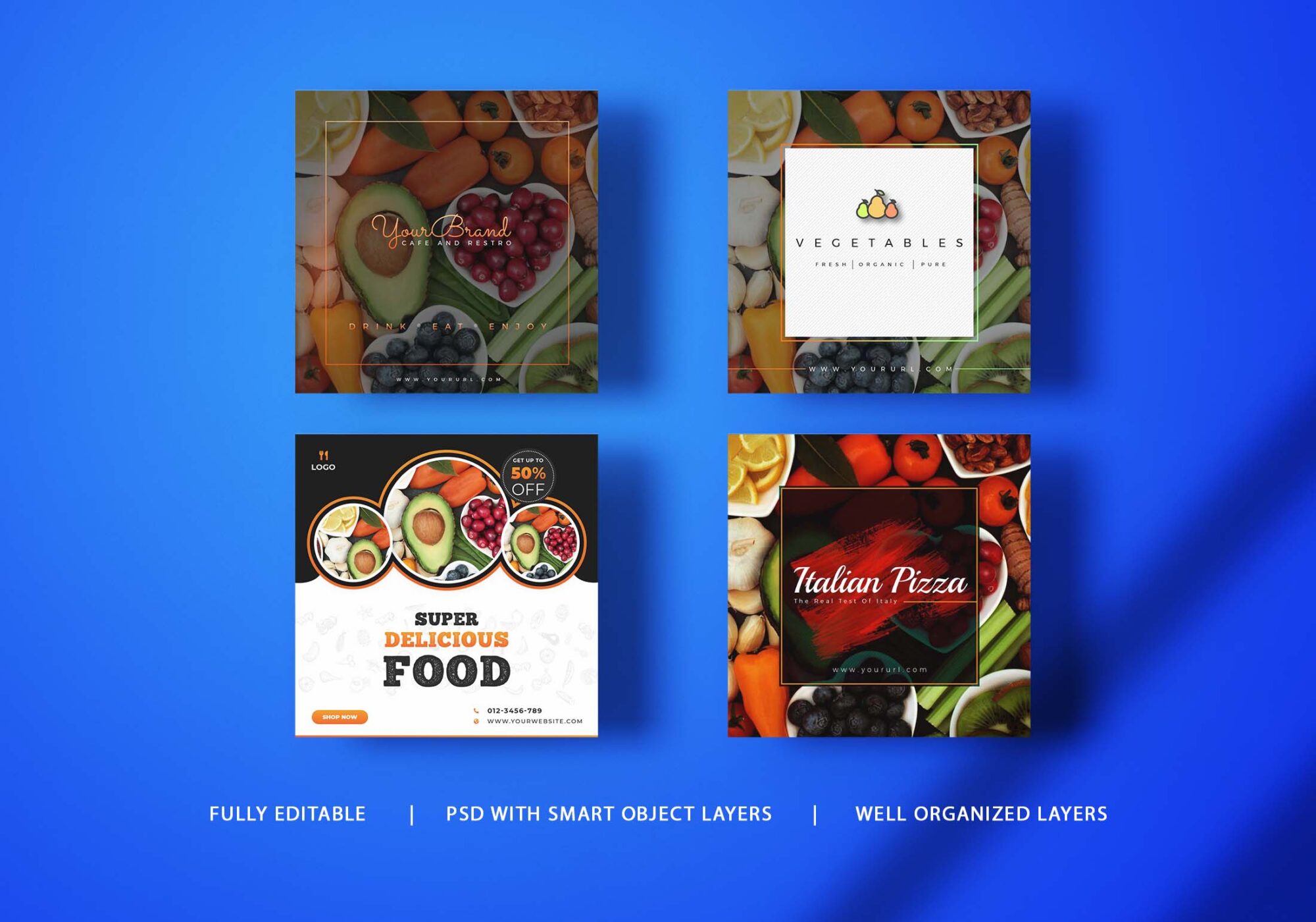 Free Food Advertising Banner Design