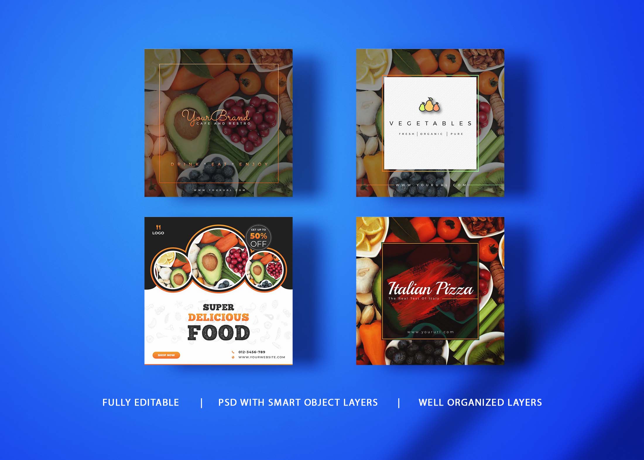 Free Food Advertising Banner Design