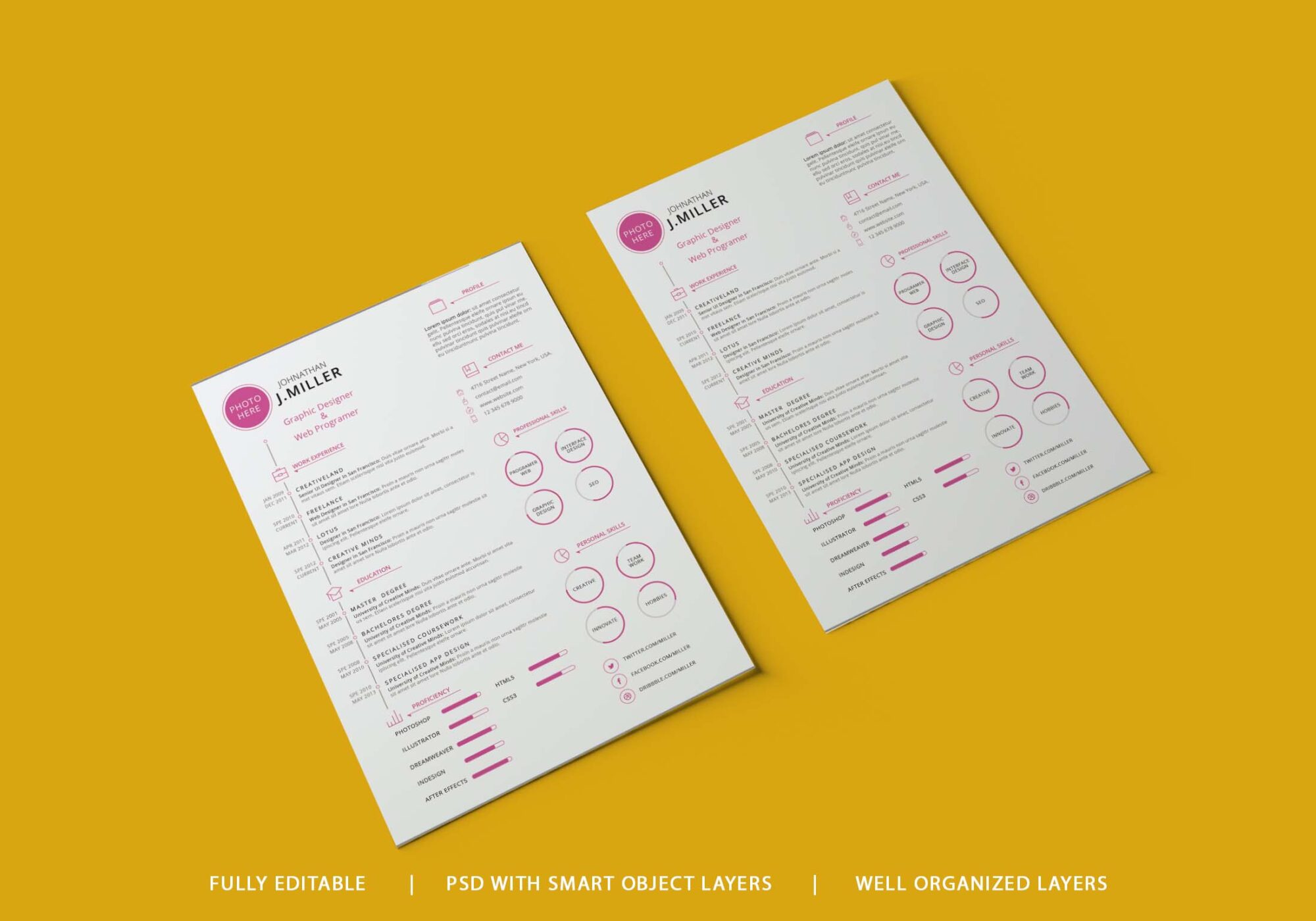 Resume Design Ideas 50 Creative Resume Designs To Bag The Job, Vol. 3