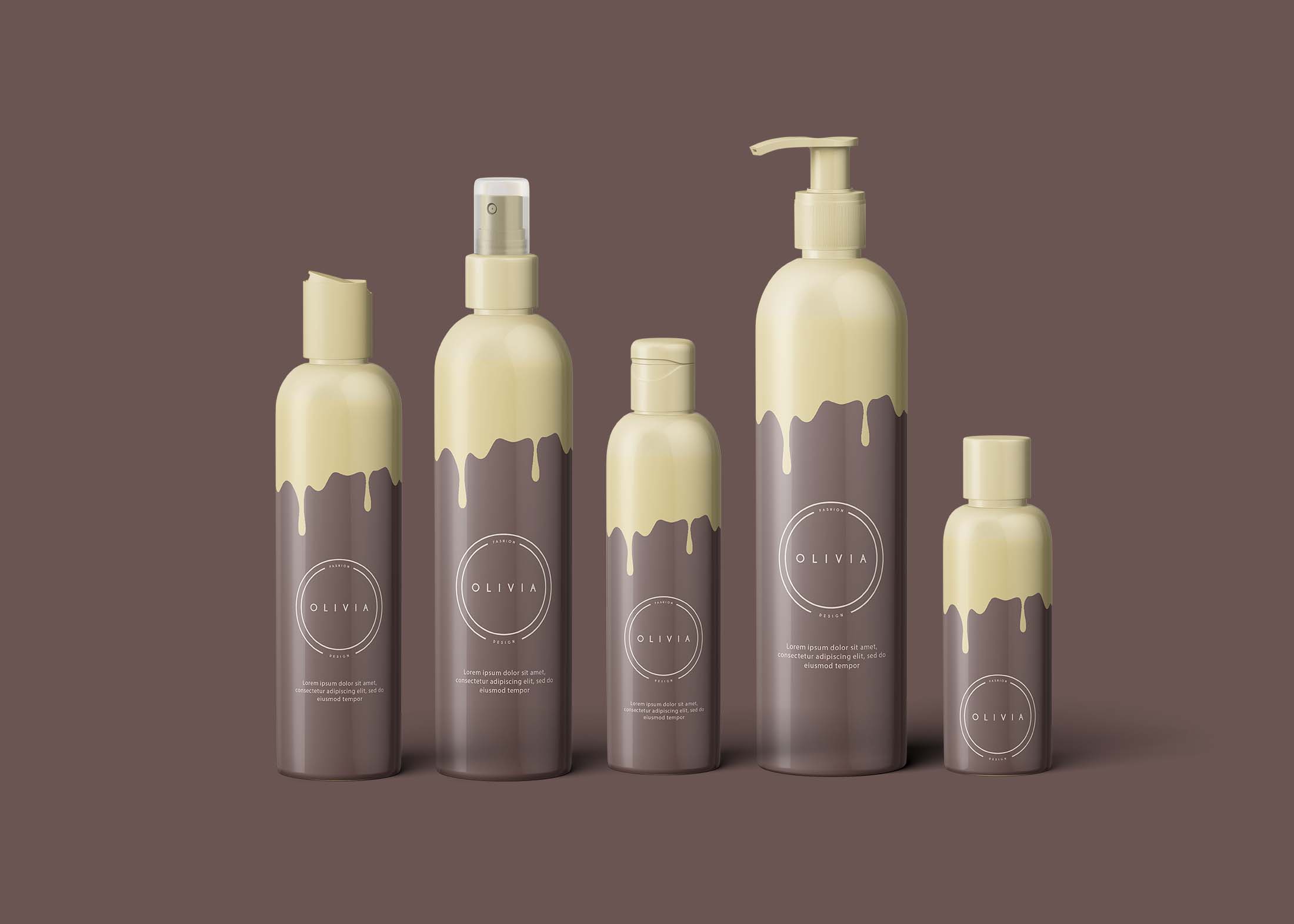 Free Luxury Packaging Mockup For Cosmetic