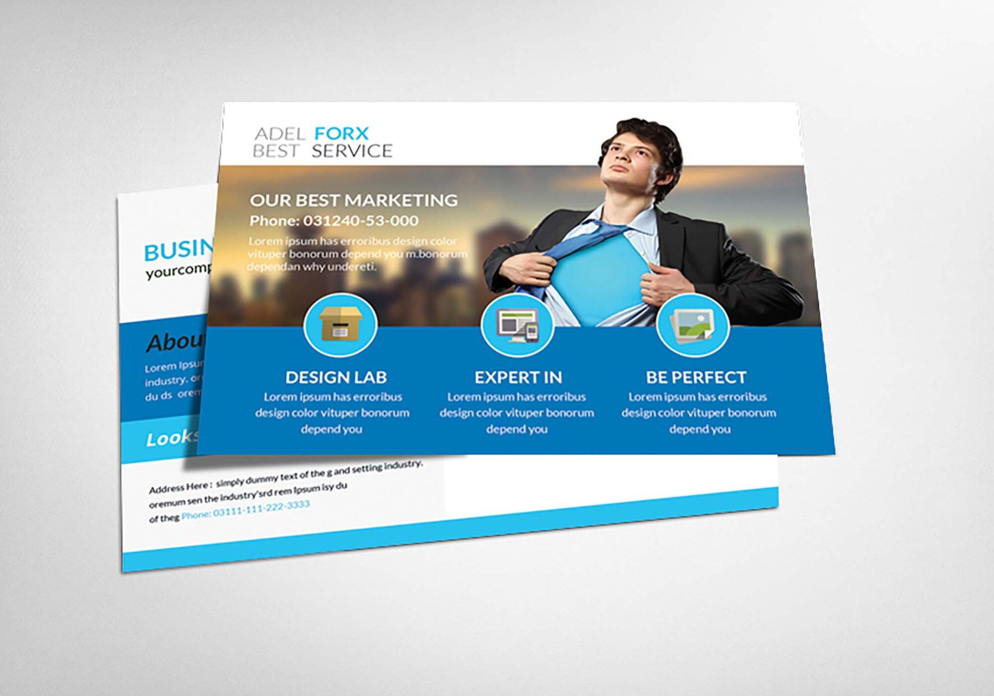 Most Popular Postcard Design | Photoshop Tutorial