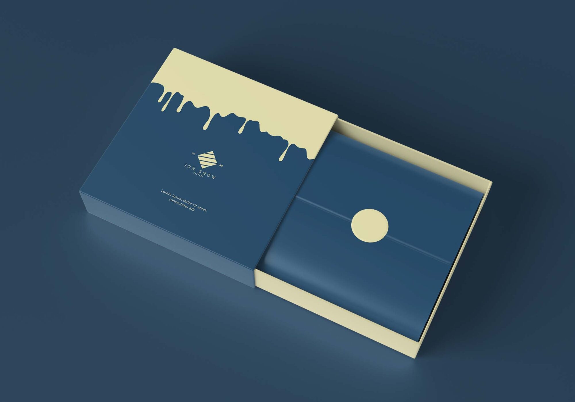 Free Slider Box Mockup