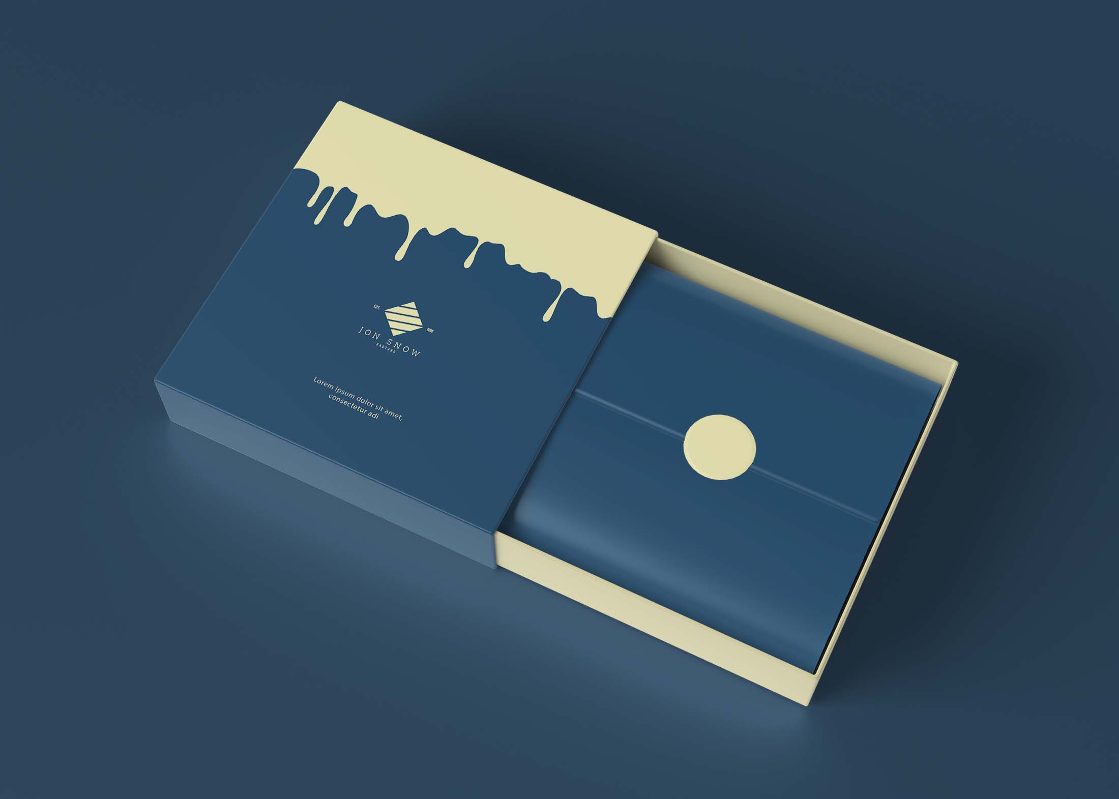 Free Slider Box Mockup