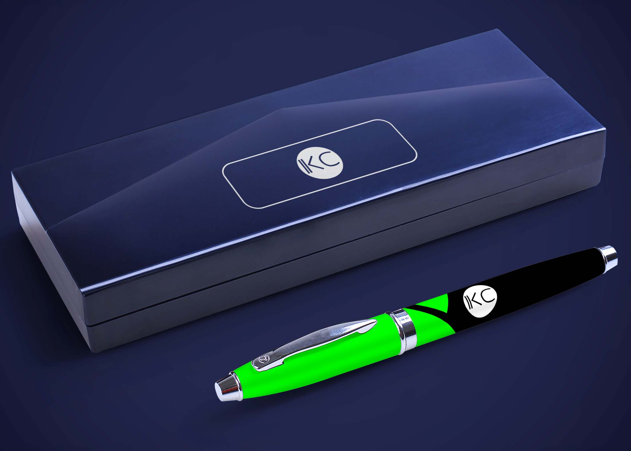 Free Ink Pen Presentation Mockup