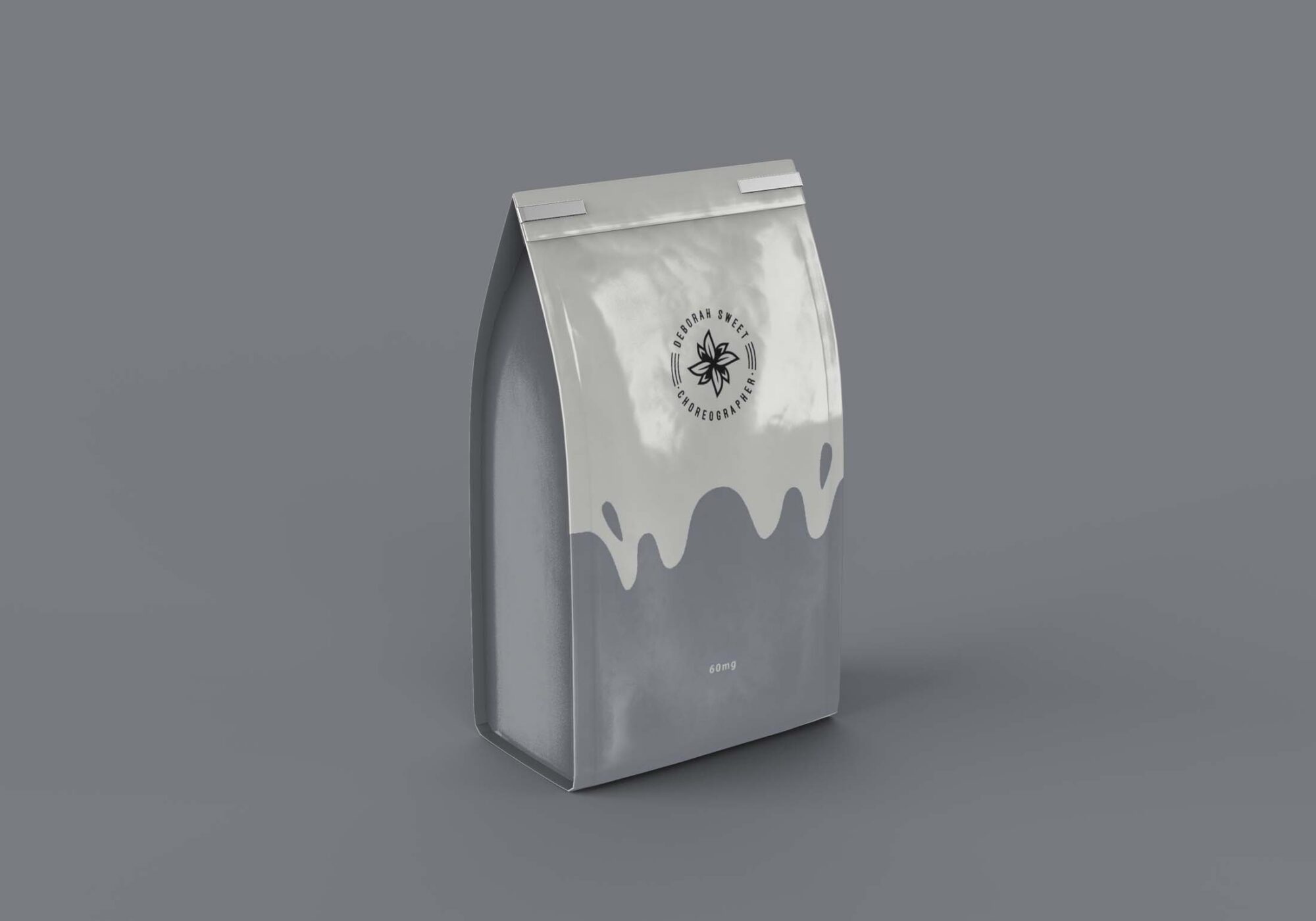 Free Food Pouch Bag Mockup