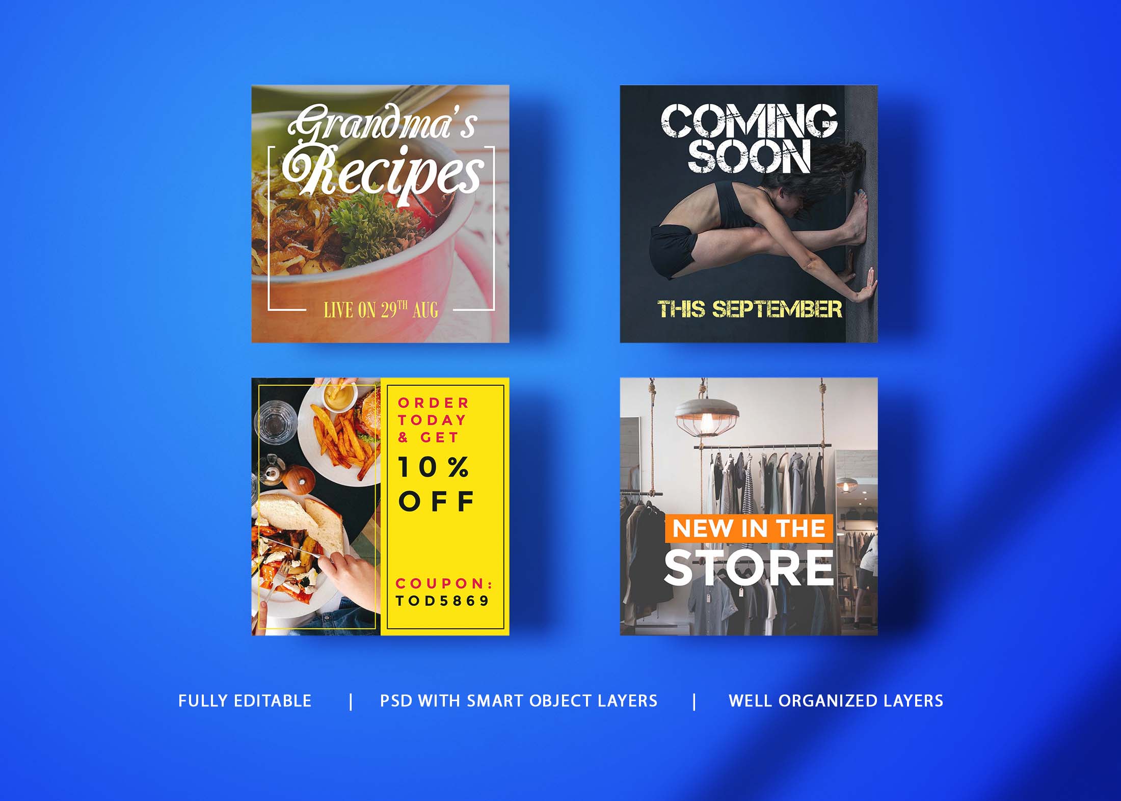 Free Instagram Banner Design Template