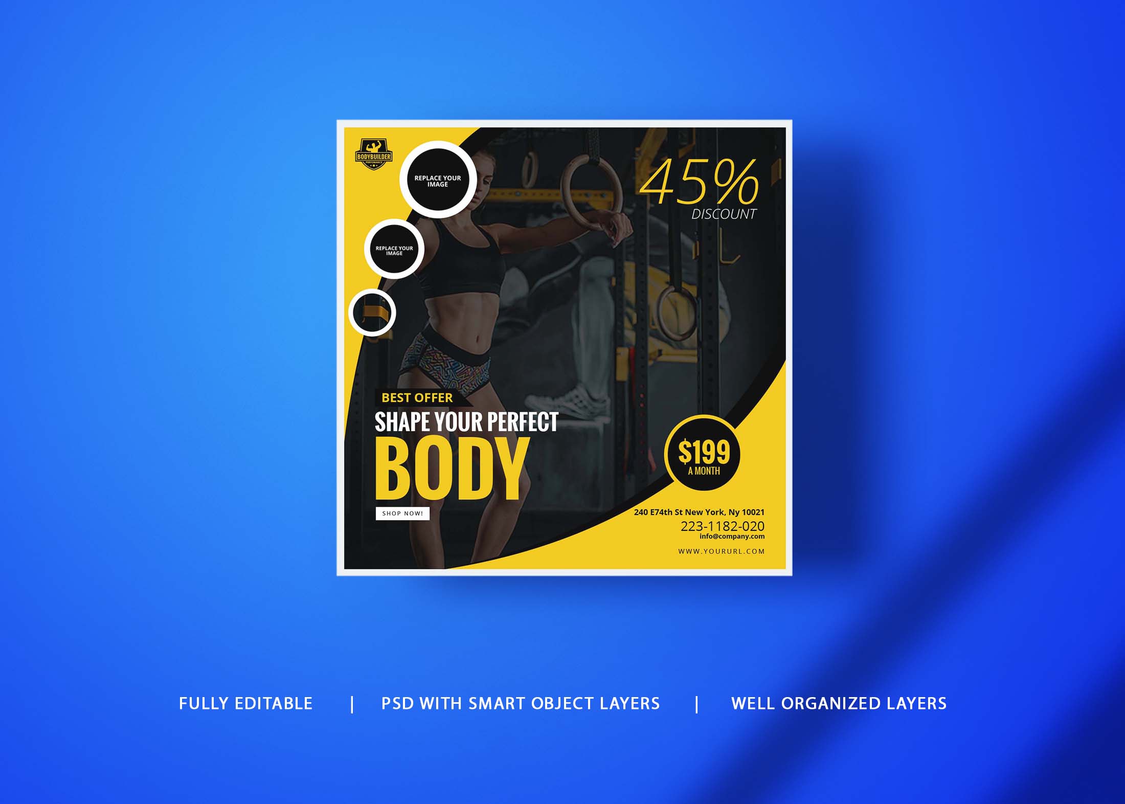 Free Poster Background Design