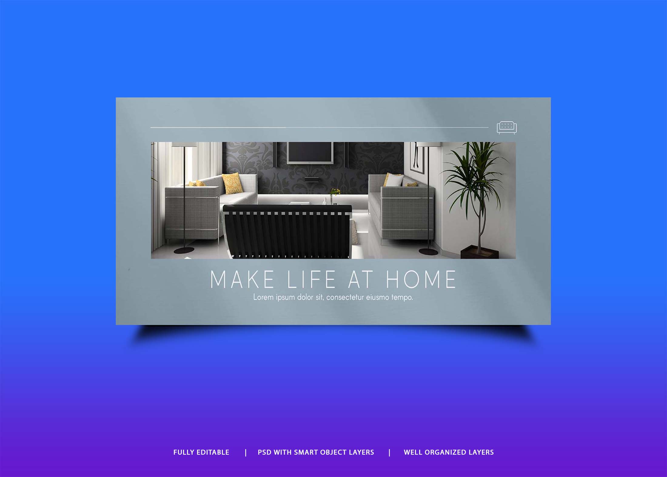 Free Minimal Interior Banner