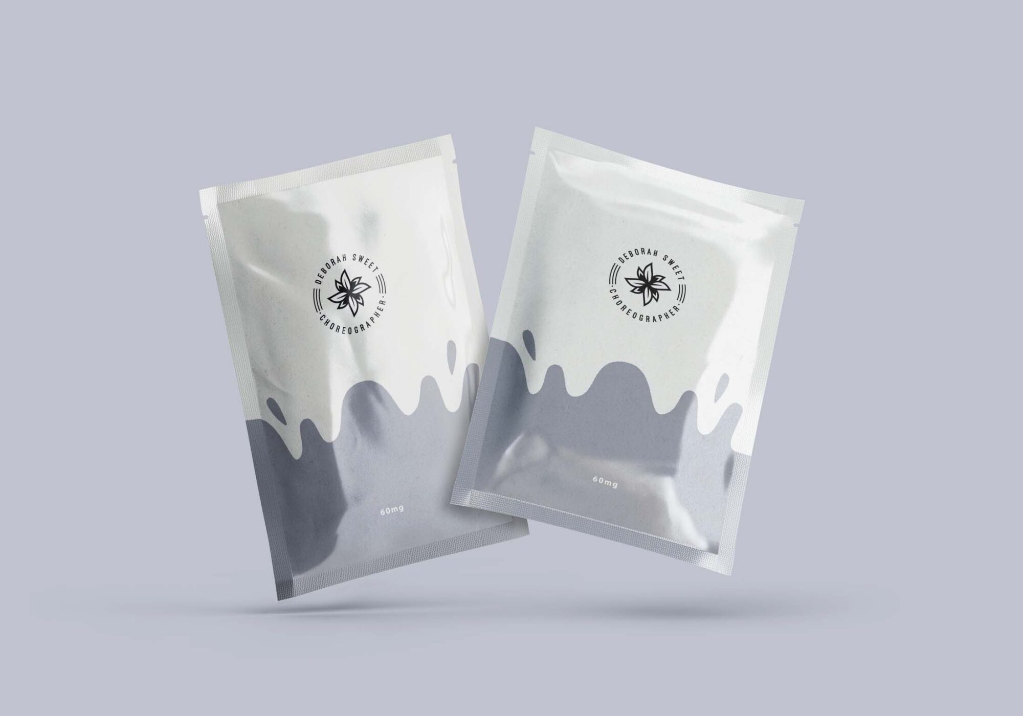 Free Minimal Sachet Mockup